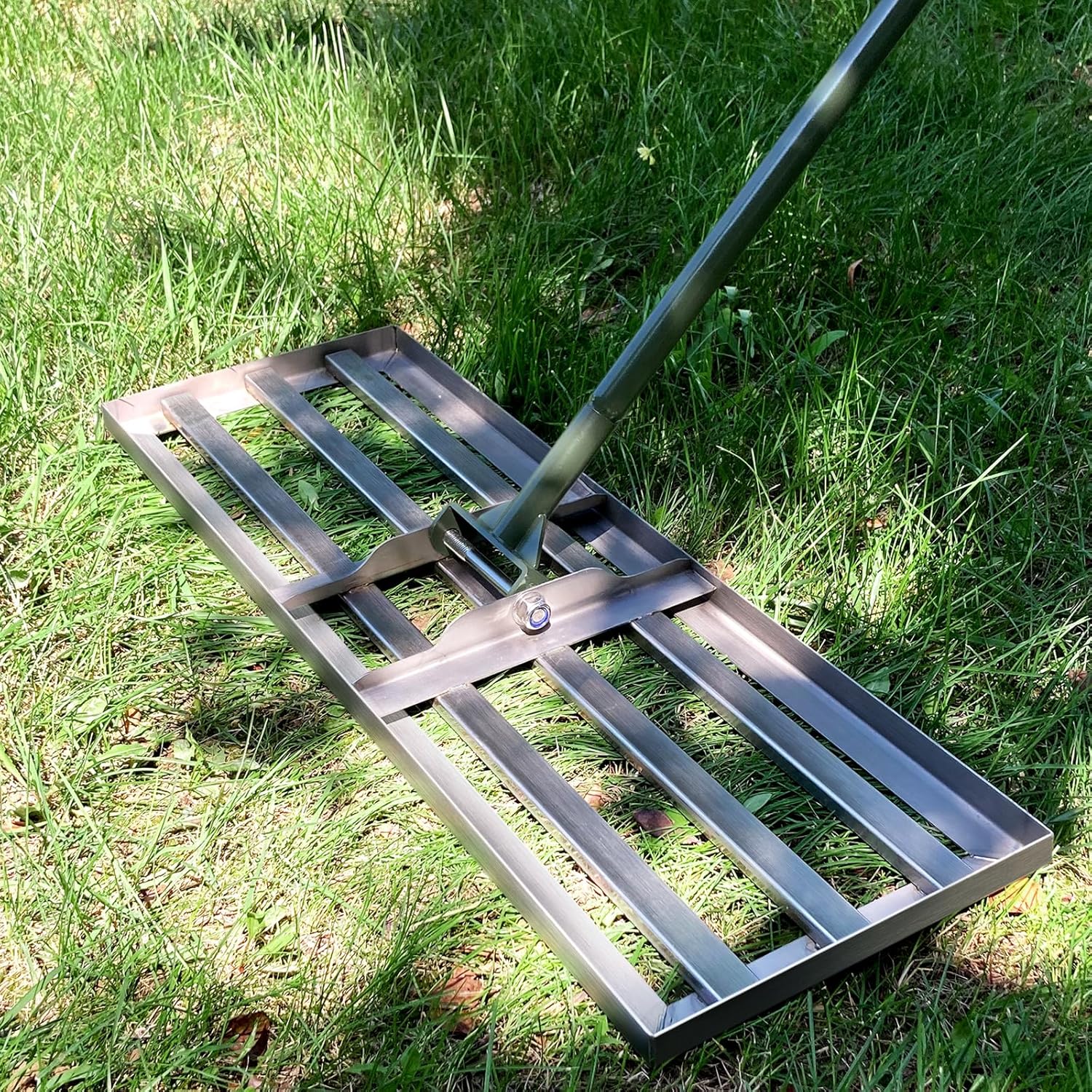 HamRoRung Lawn Leveling Rake 30"x10",14 Lbs, - Upgraded Stainless Steel ...