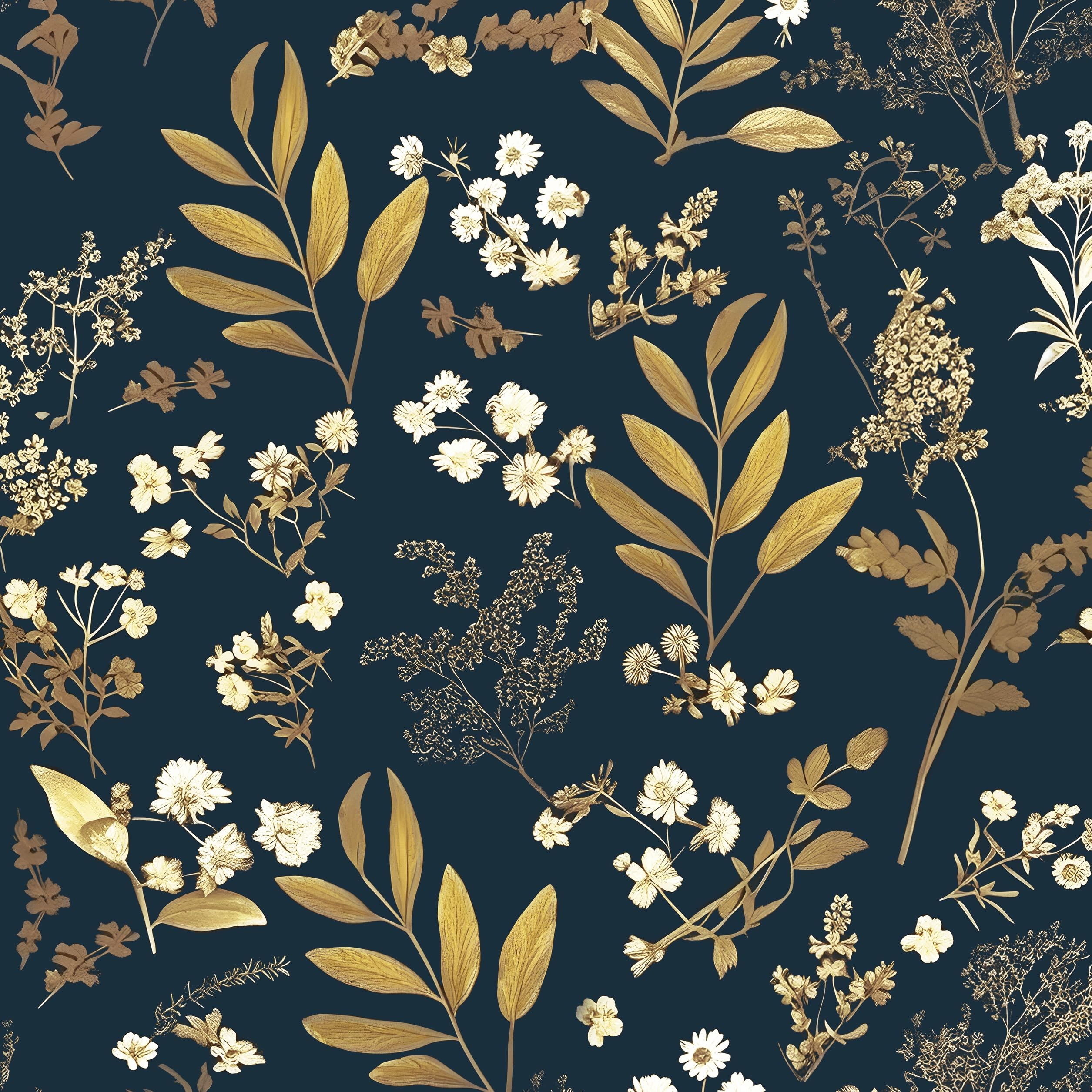 Laatse Leaf Wallpaper Peel and Stick Dark Floral Wallpaper for Bedroom ...