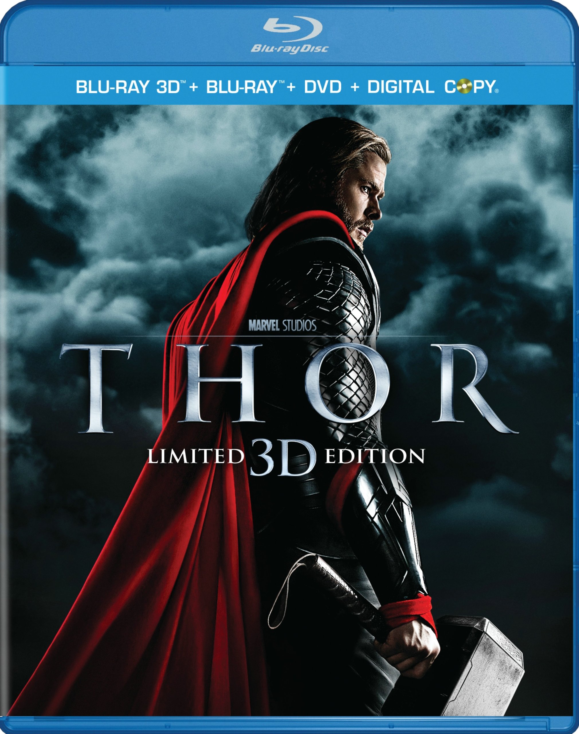 Amazon.com: Thor (Three-Disc Combo: Blu-ray 3D / Blu-ray / DVD ...