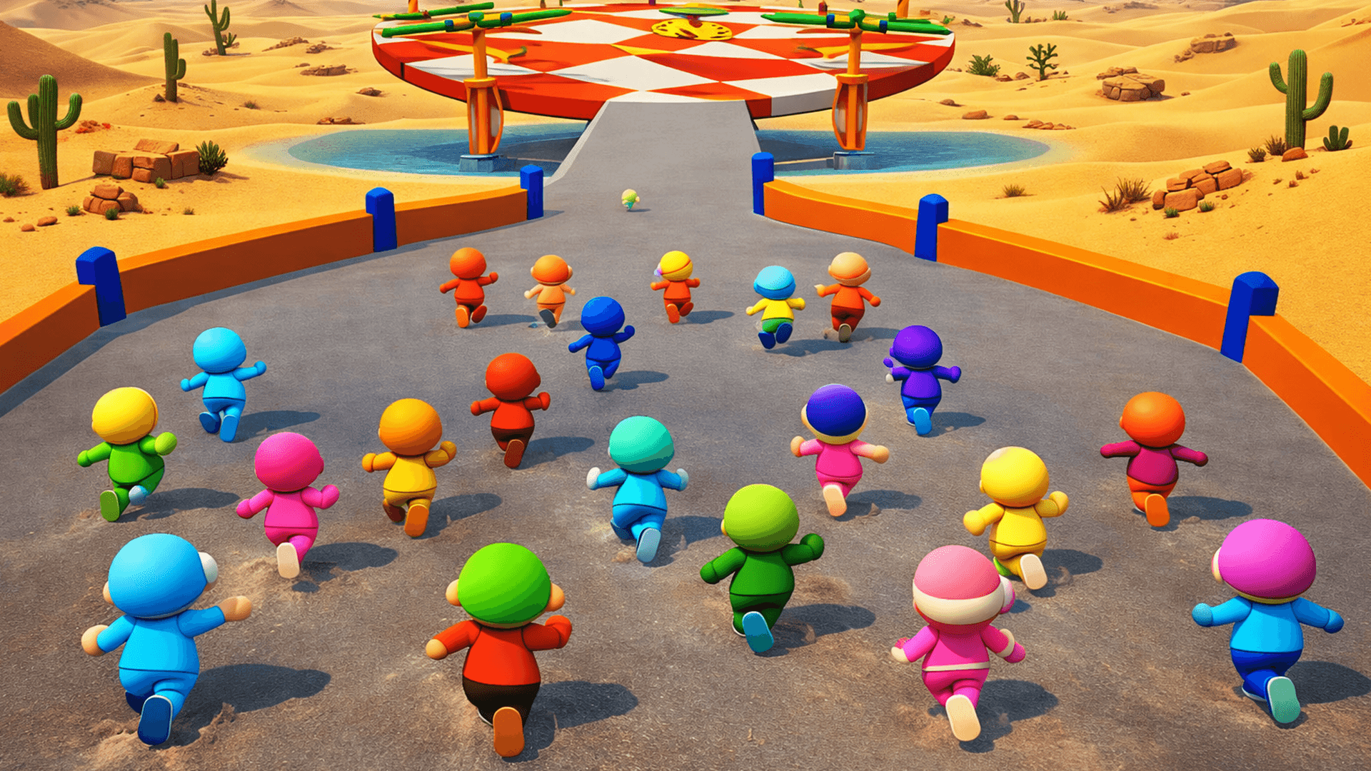Fall Race Knockout – Obstacle Survival Arena Run 3D Challenge Game ...