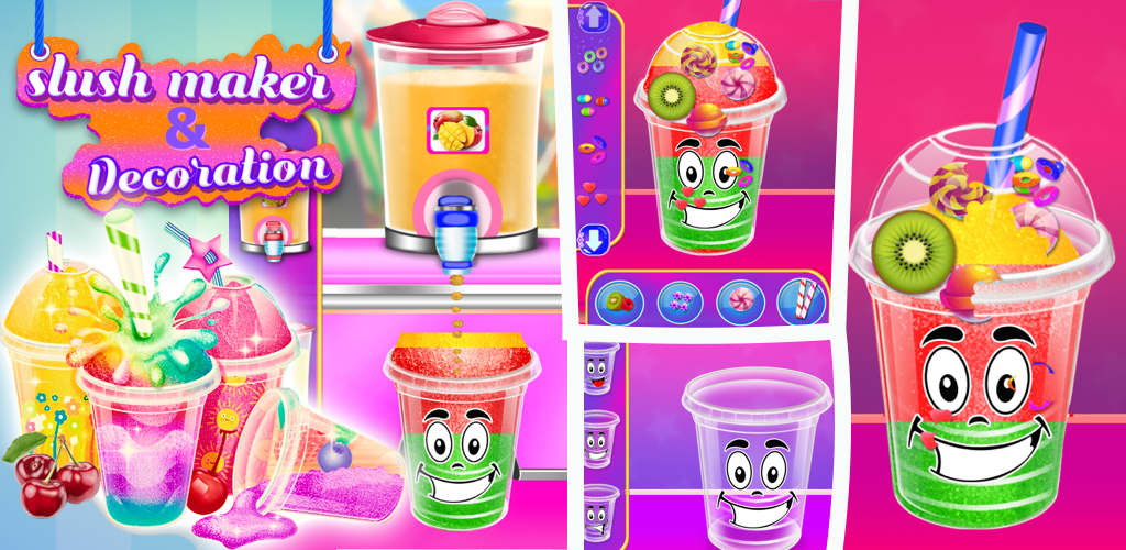 Slush Maker & Decoration - Kids Ice Dessert Game Free:Amazon.de ...