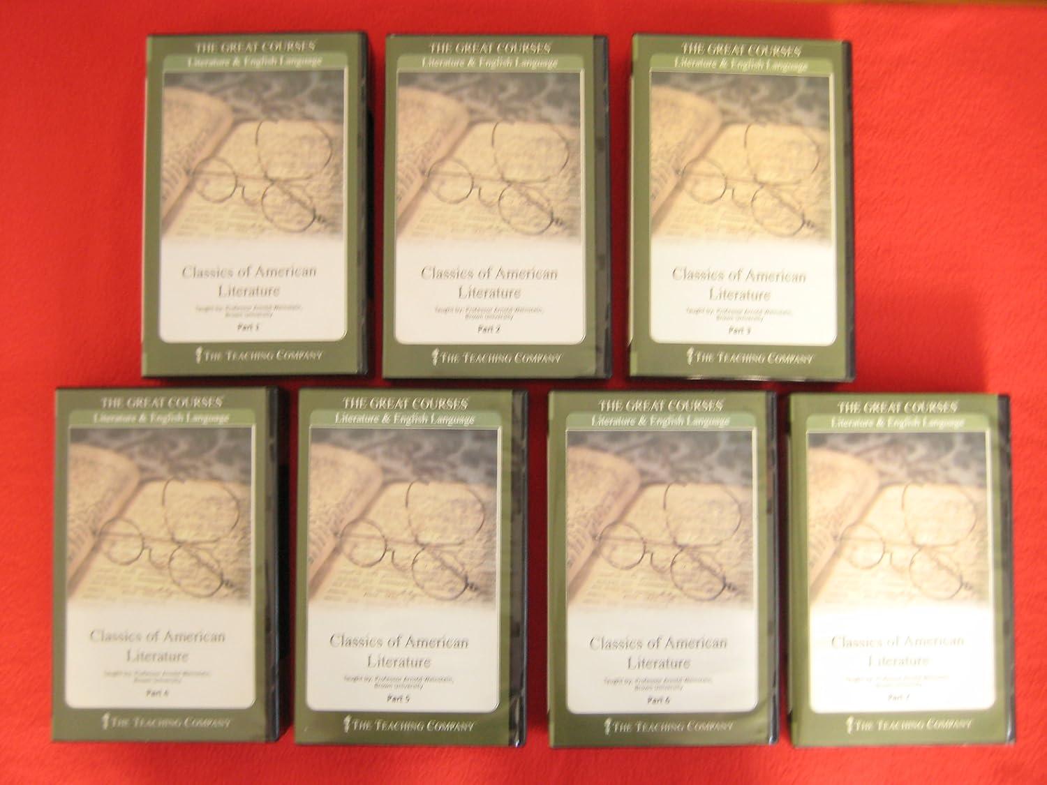 Classics of American Literature (The Great Courses) Audio Cassettes ...