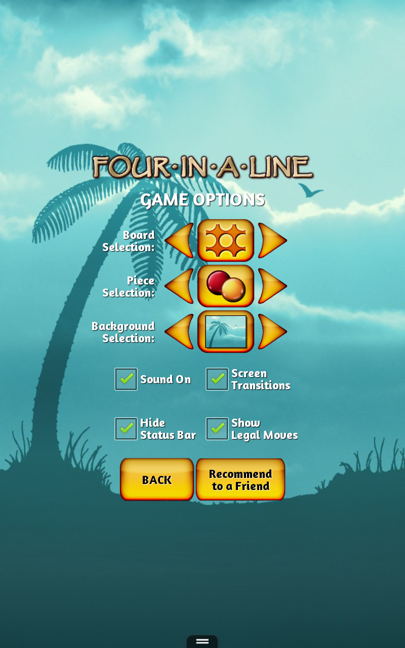 Aplicación Four in a Line en Amazon Appstore