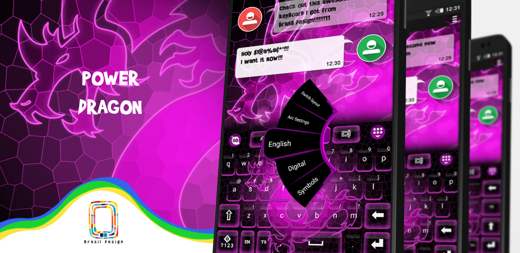 Aplicación Power Dragons keyboard en Amazon Appstore