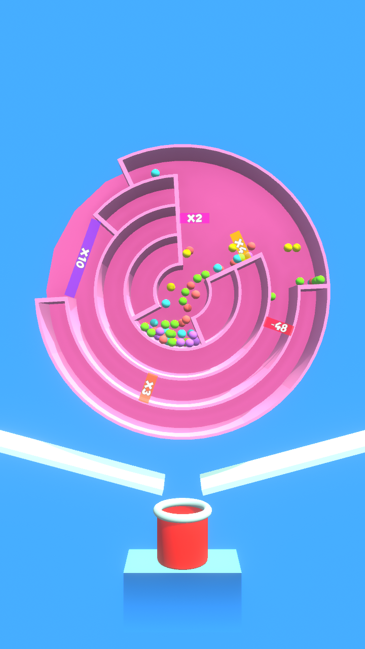 Multi Balls Maze Puzzle 3D - Spin And Collect Balls Maze Games - App on ...