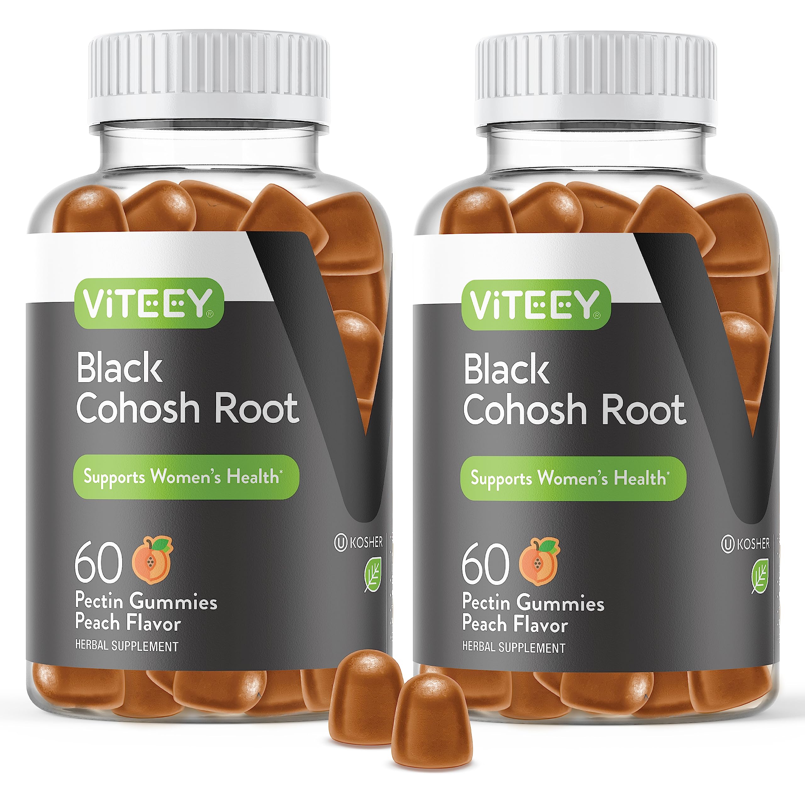 Amazon.com: Black Cohosh for Menopause Gummies for Women - Hot Flashes ...