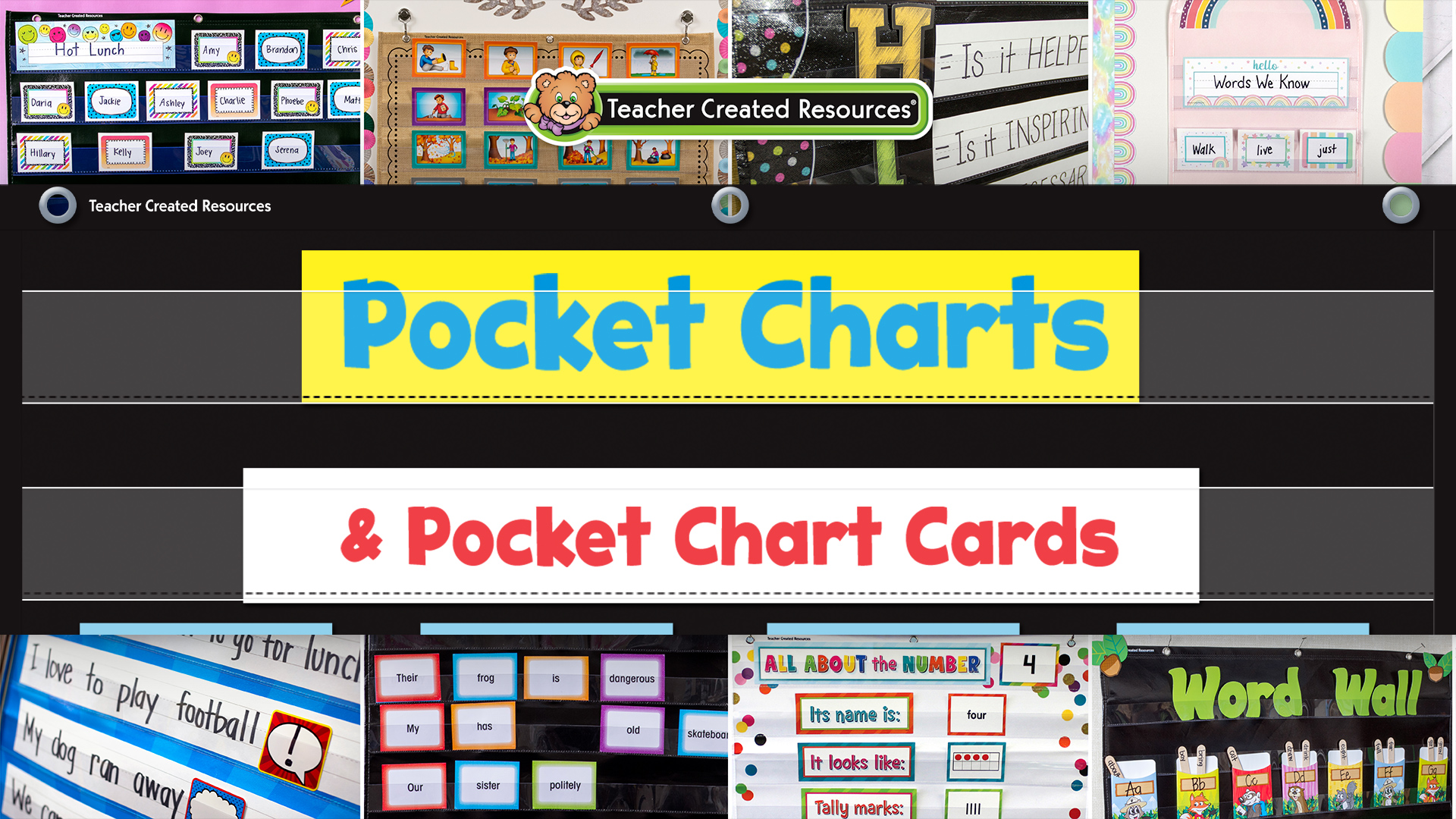 Watch Pocket Charts and Pocket Chart Cards on Amazon Live