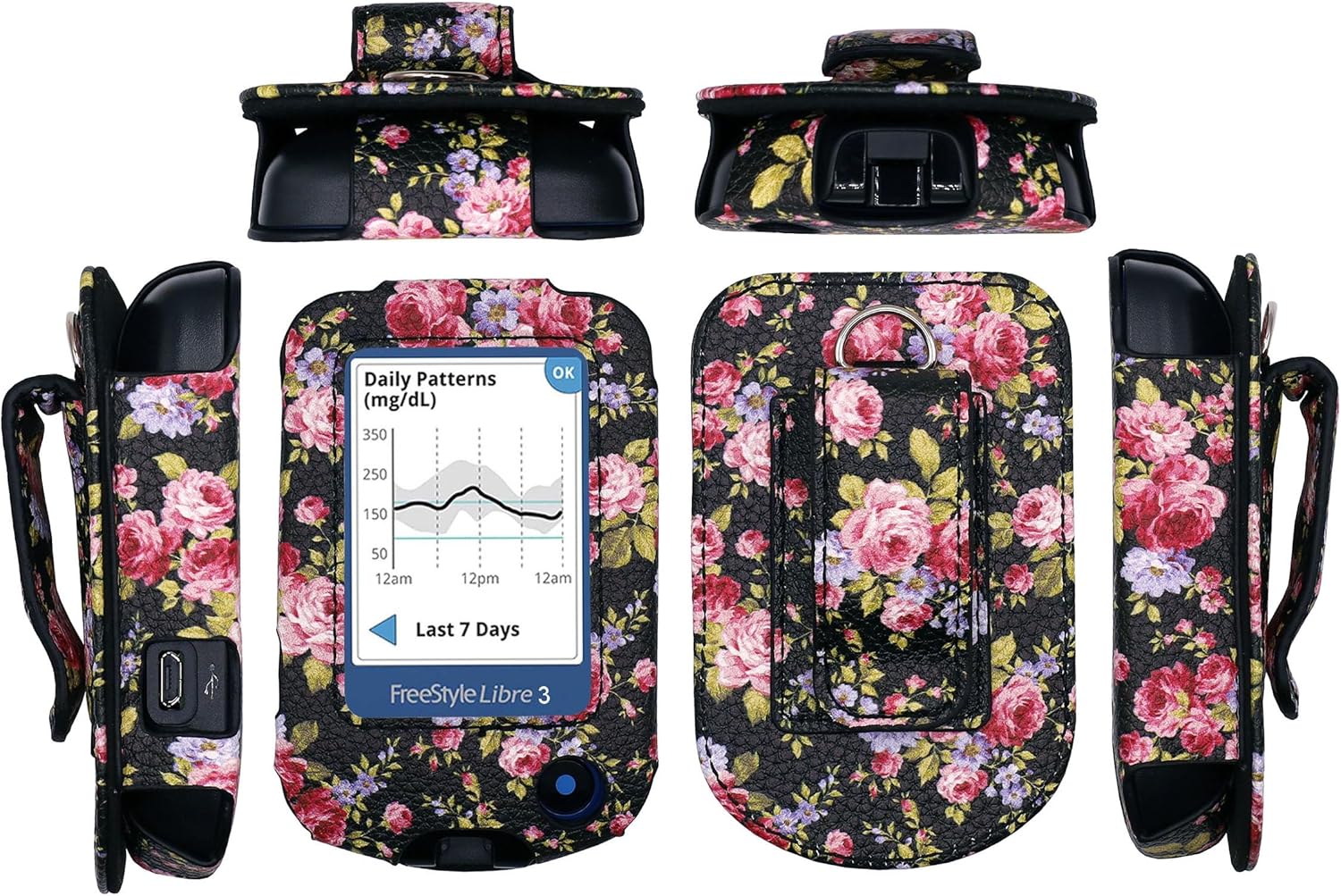 Amazon.com: Designed Fitted Leather Case W/Screen Protector (Includes ...