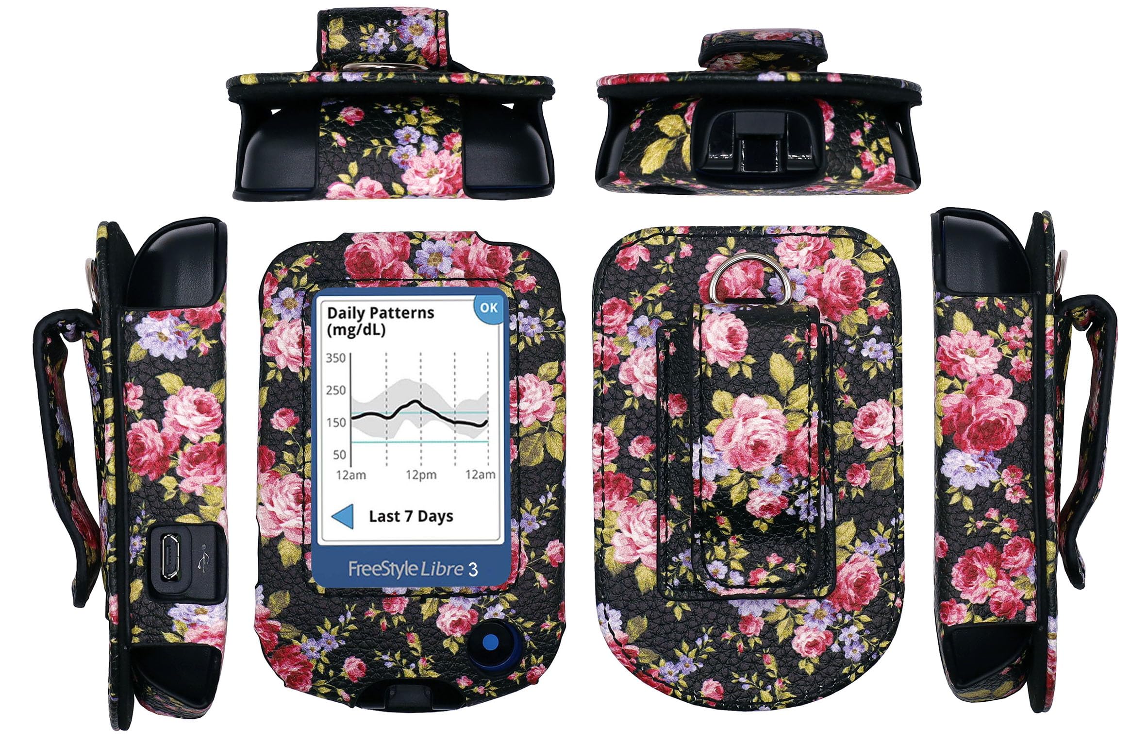 Amazon.com: Designed Fitted Leather Case W/Screen Protector (Includes ...