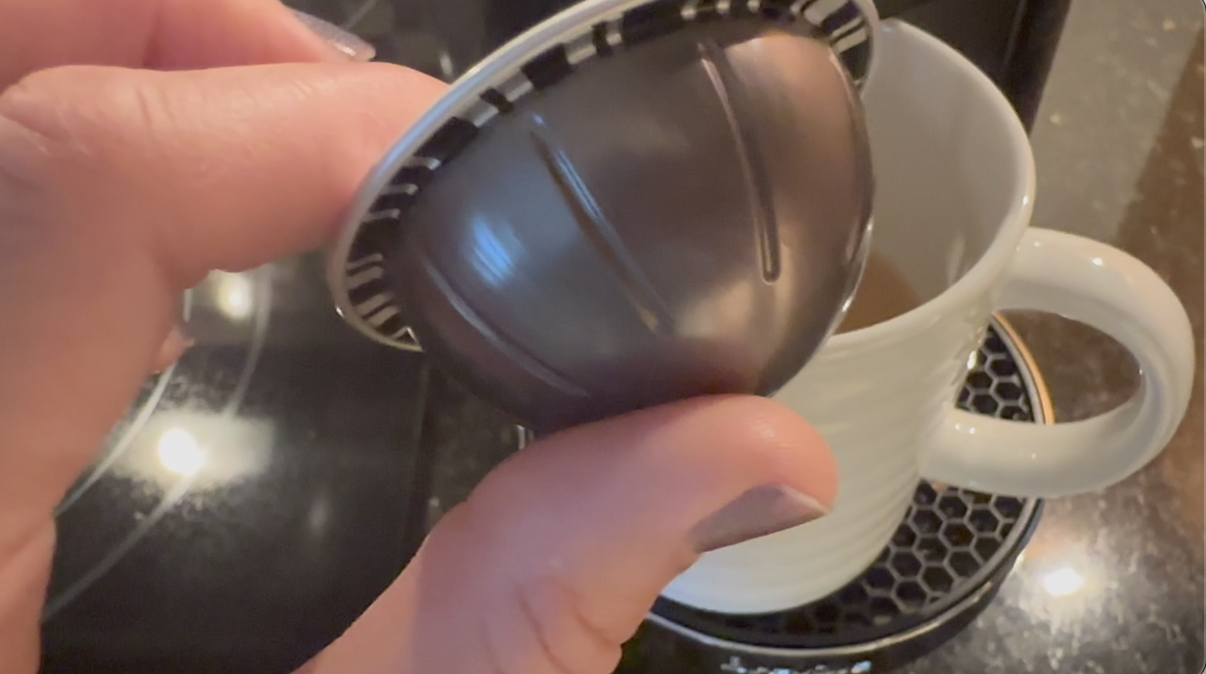 Watch Nespresso Fortado Capsules VertuoPlus Espresso Machine Demo on ...