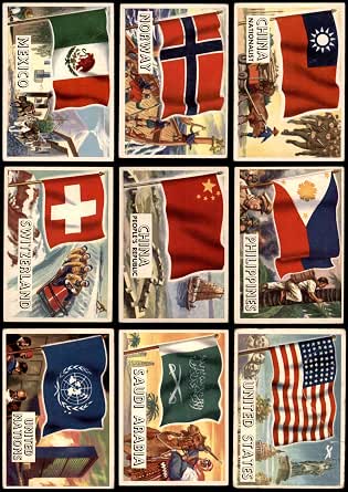 1956 Topps Flags of the World Complete Set (Card) GD+ at Amazon's ...