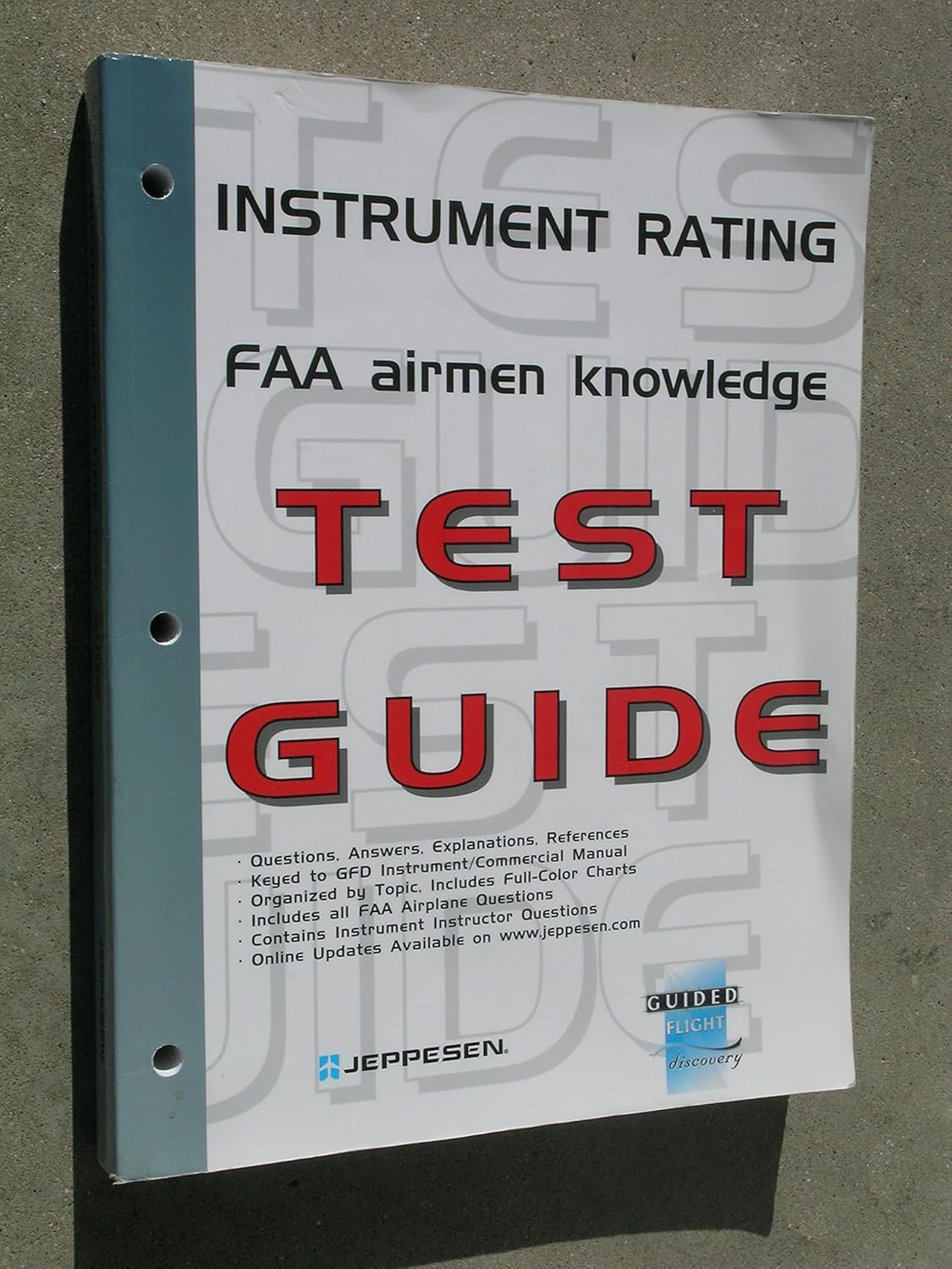 Instrument Pilot Written Exam Study Guide (Pilot Training Series ...
