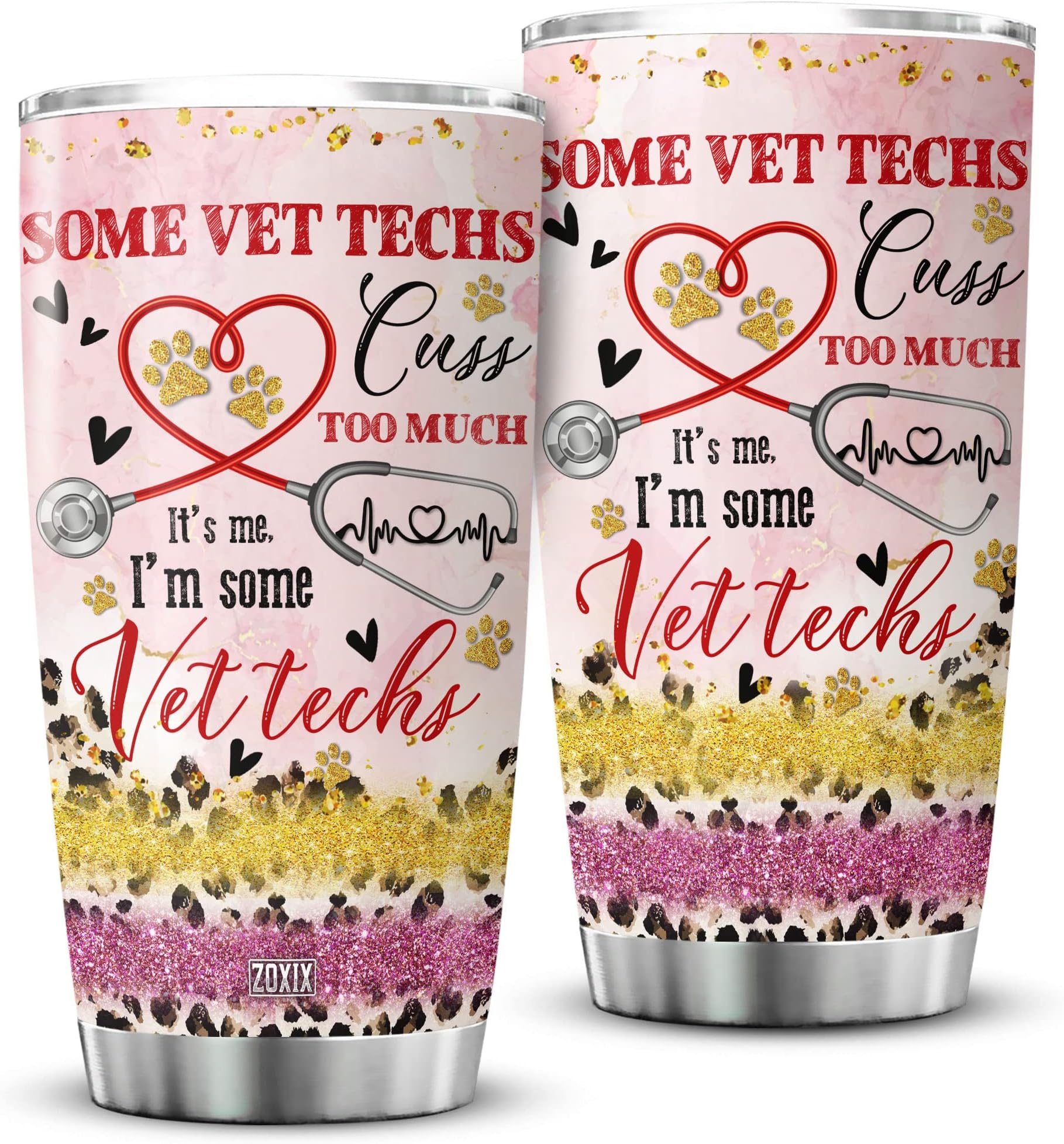 Amazon.com | MEDROC Funny Veterinary Technician Gifts - Vet Med Tumbler ...