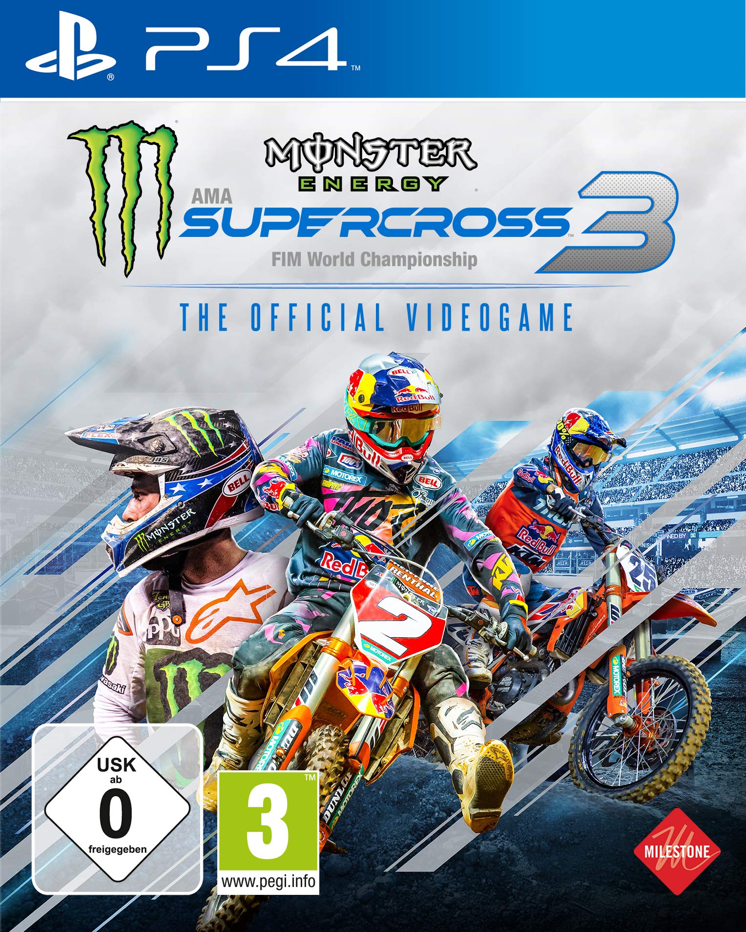 Monster Energy Supercross - The Official Videogame 3 (Playstation 4 ...