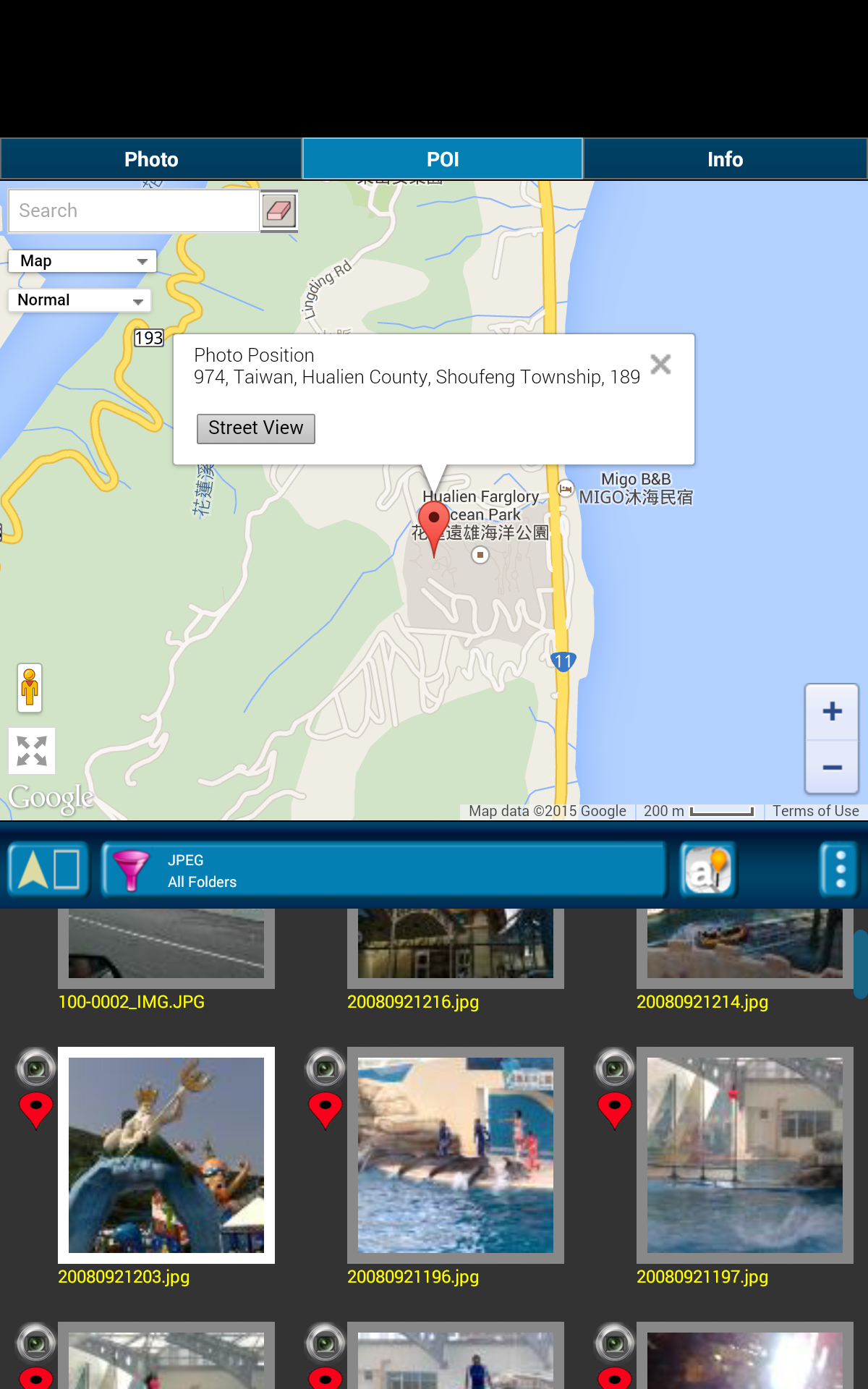 GPS Photo Viewer (use Google Map v3) - App on Amazon Appstore