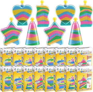 Amazon.com: 24 Set Kids Sand Art Activity Kit Create Your Own Sand Art ...