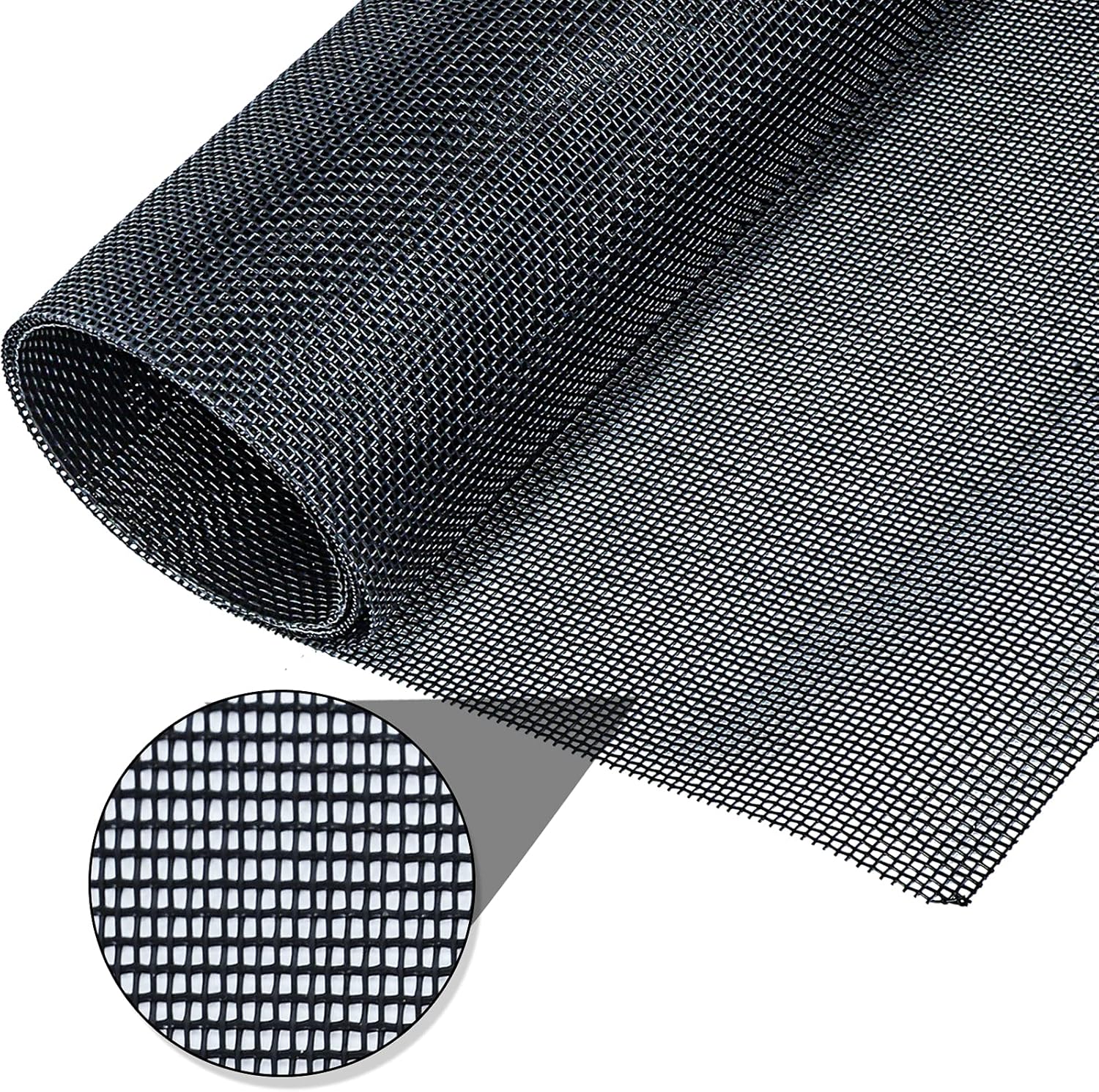 Yuzzy Premium Pet Window Screen Replacement, DIY Adjustable Pet Screen ...