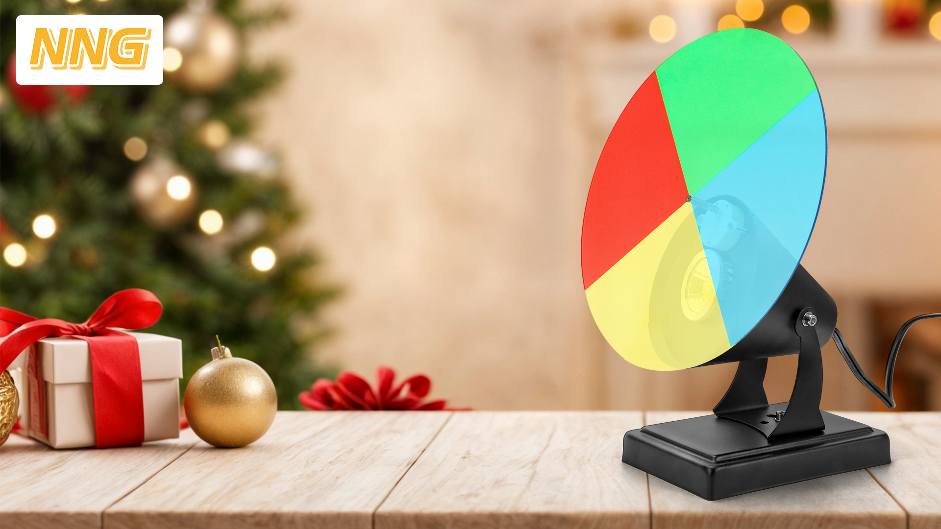 Christmas Tree Color Wheel Light Vintage Aluminum Christmas Tree COLOR
