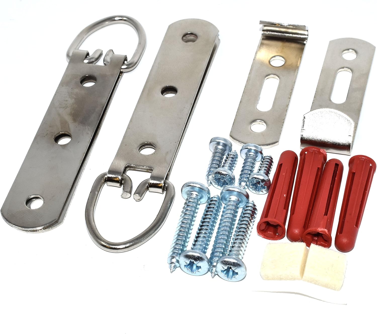 Secure Heavy Duty Large Picture Frame Mirror Hanging Kit Hooks Hangers ...