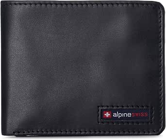 Amazon.com: Alpine Swiss Mens Wallet for Men | RFID Protected Leather ...