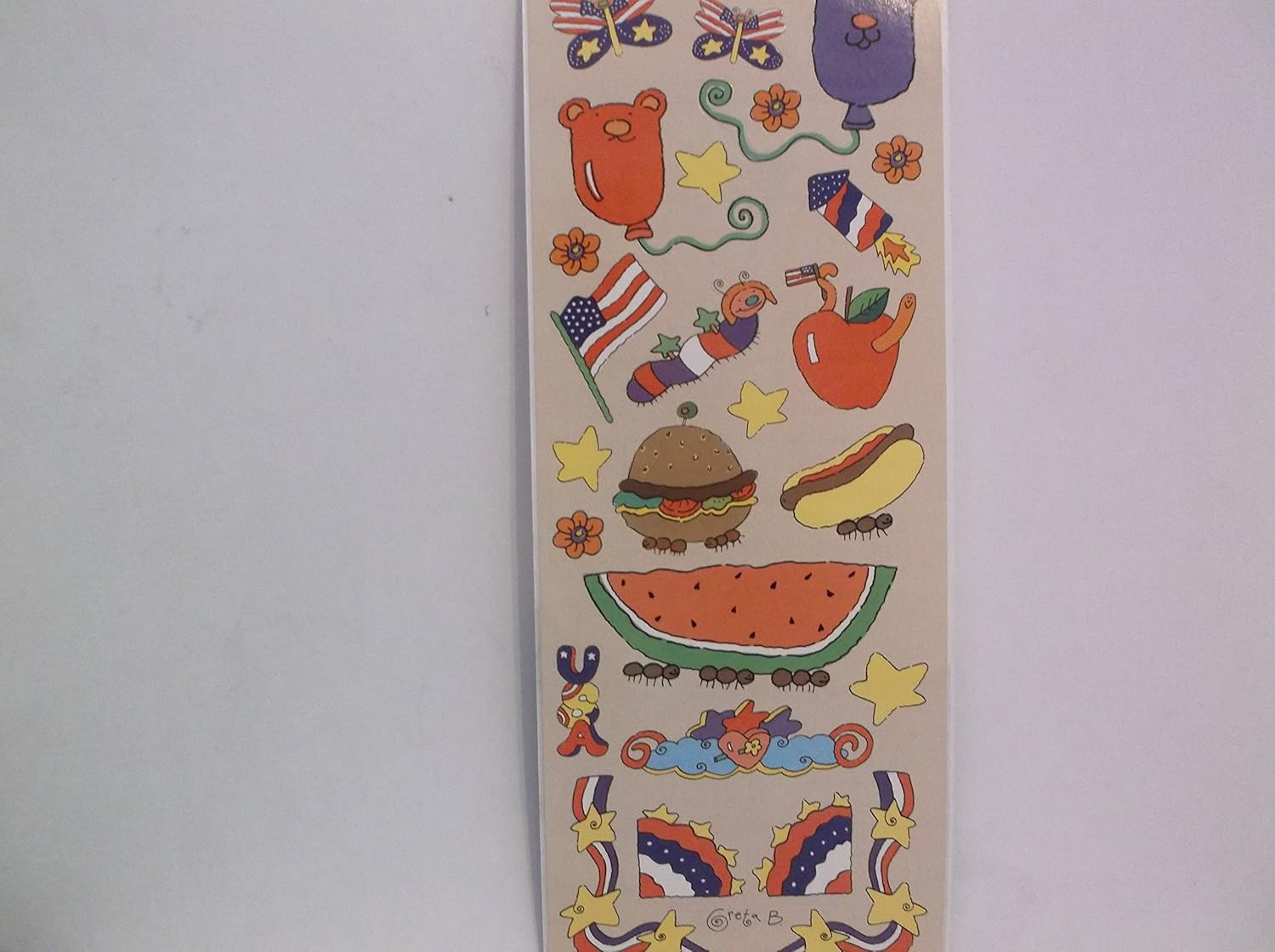 Amazon.com: Paper AdventurePatriotic Parade Stickers : Arts, Crafts ...