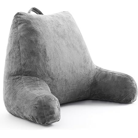 Amazon.com: ROKDUK Reading Pillow for Bed Adult, Back Pillow for Sitting in Bed, Pillow with ...