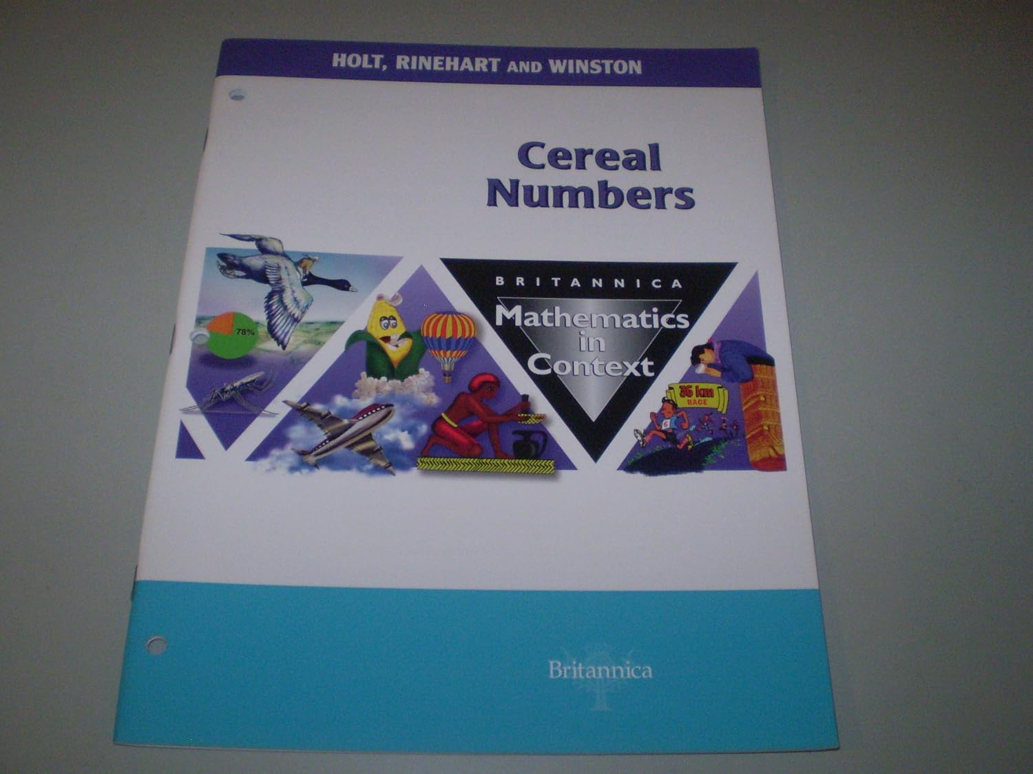Amazon.co.jp: Cereal Numbers Grade 7: Holt Math in Context (Math in ...