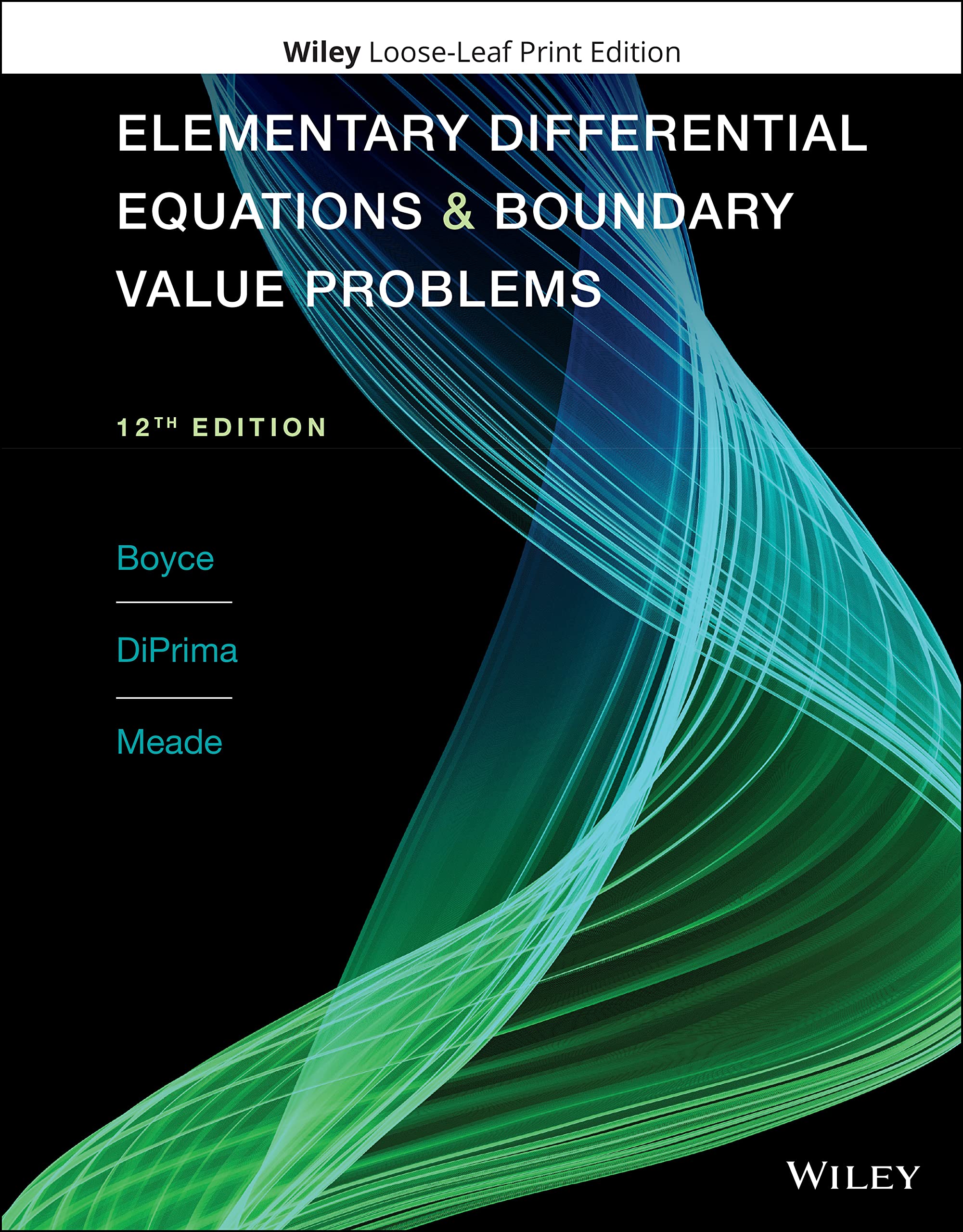 Elementary Differential Equations and Boundary Value Problems (Boyce ...