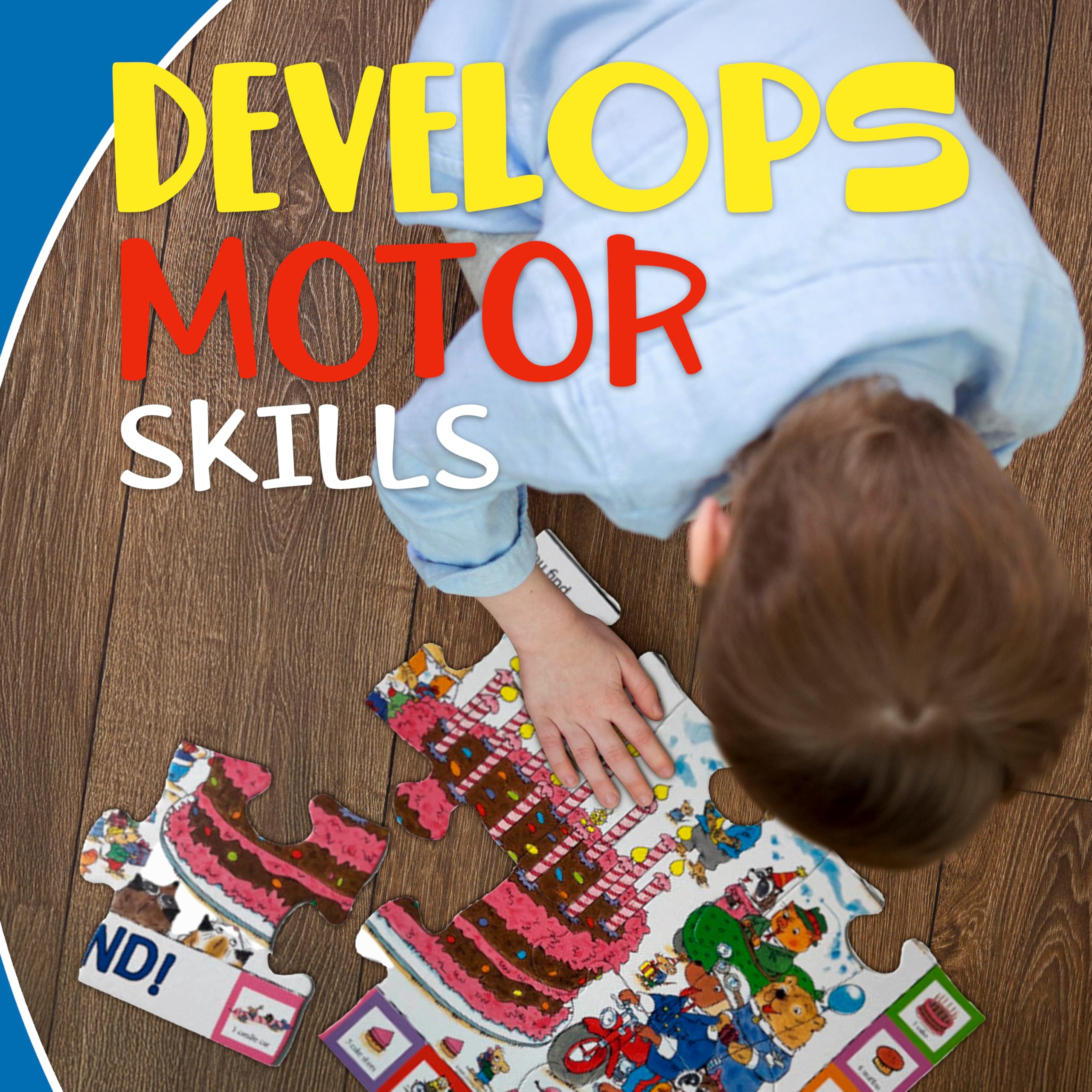 Snapklik.com : Richard Scarry Busytown Seek And Find Giant Floor Puzzle ...