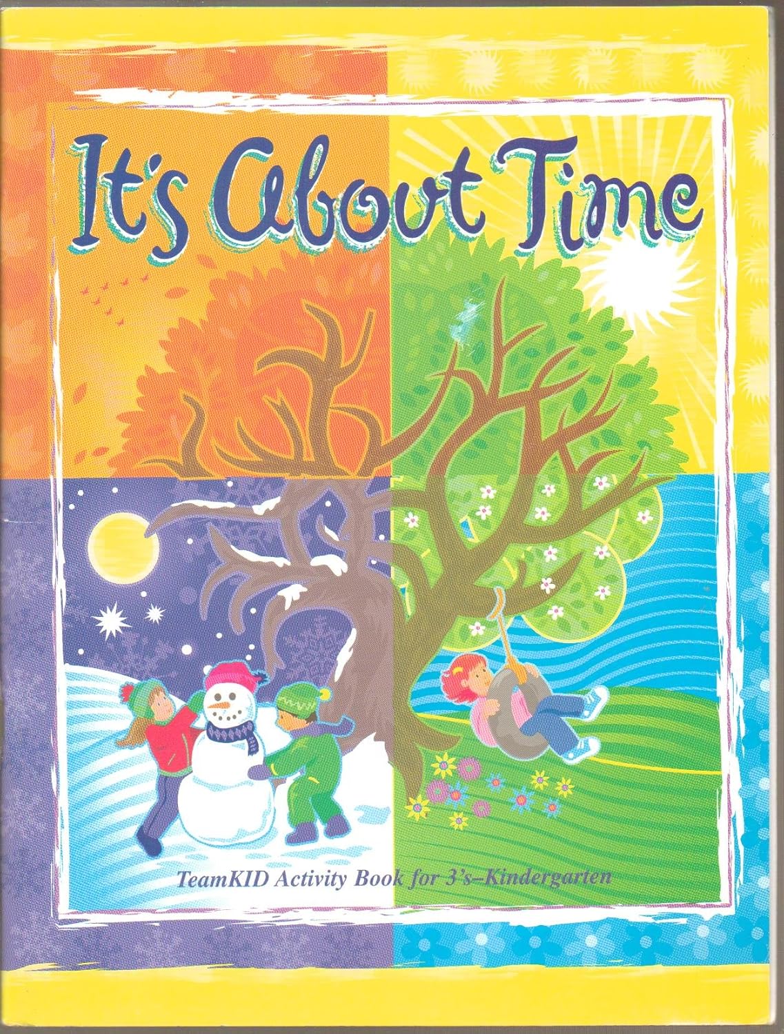 It's About Time (TeamKid Activity Book for 3's-Kindergarten): LifeWay ...