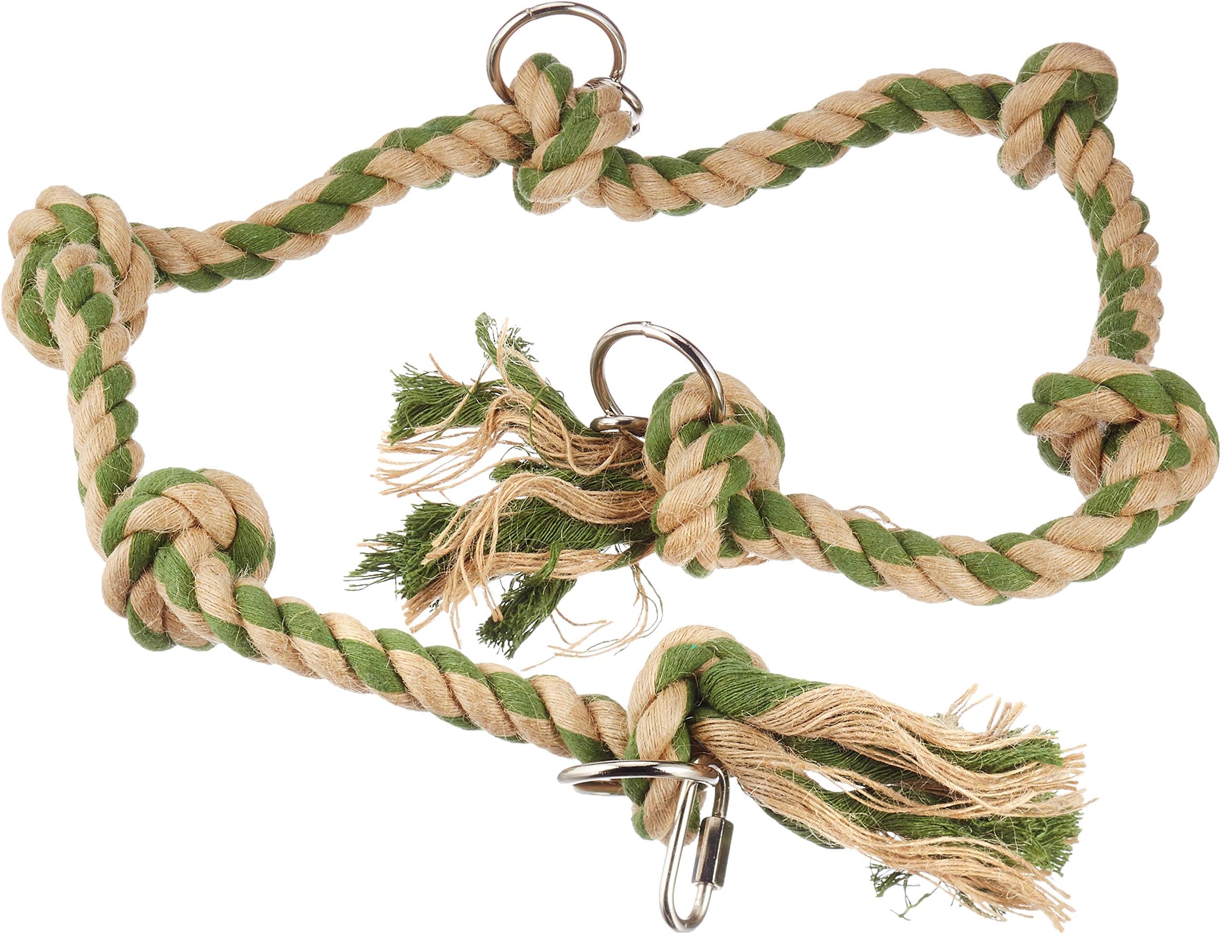 "Nature First" Rope Bridge Perch for Birds, 100cm : Amazon.co.uk: Pet ...