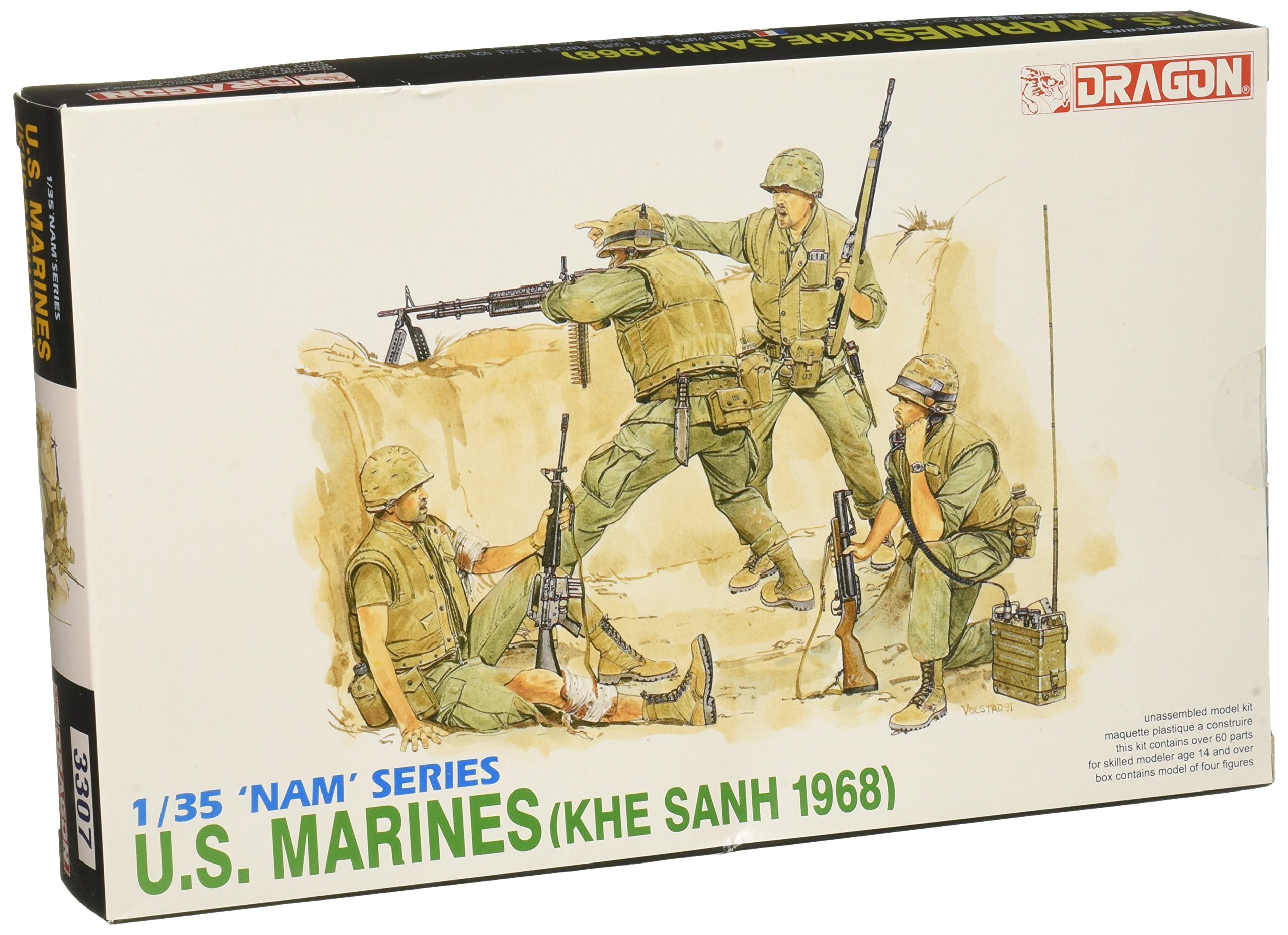 Buy Dragon Models 1/35 U.S. Marines (Khe Sanh 1968) Dragon Model Kits ...
