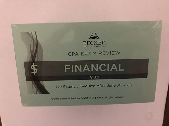 Amazon.com: Becker CPA FAR Flashcards v3.2 (2018) : Everything Else