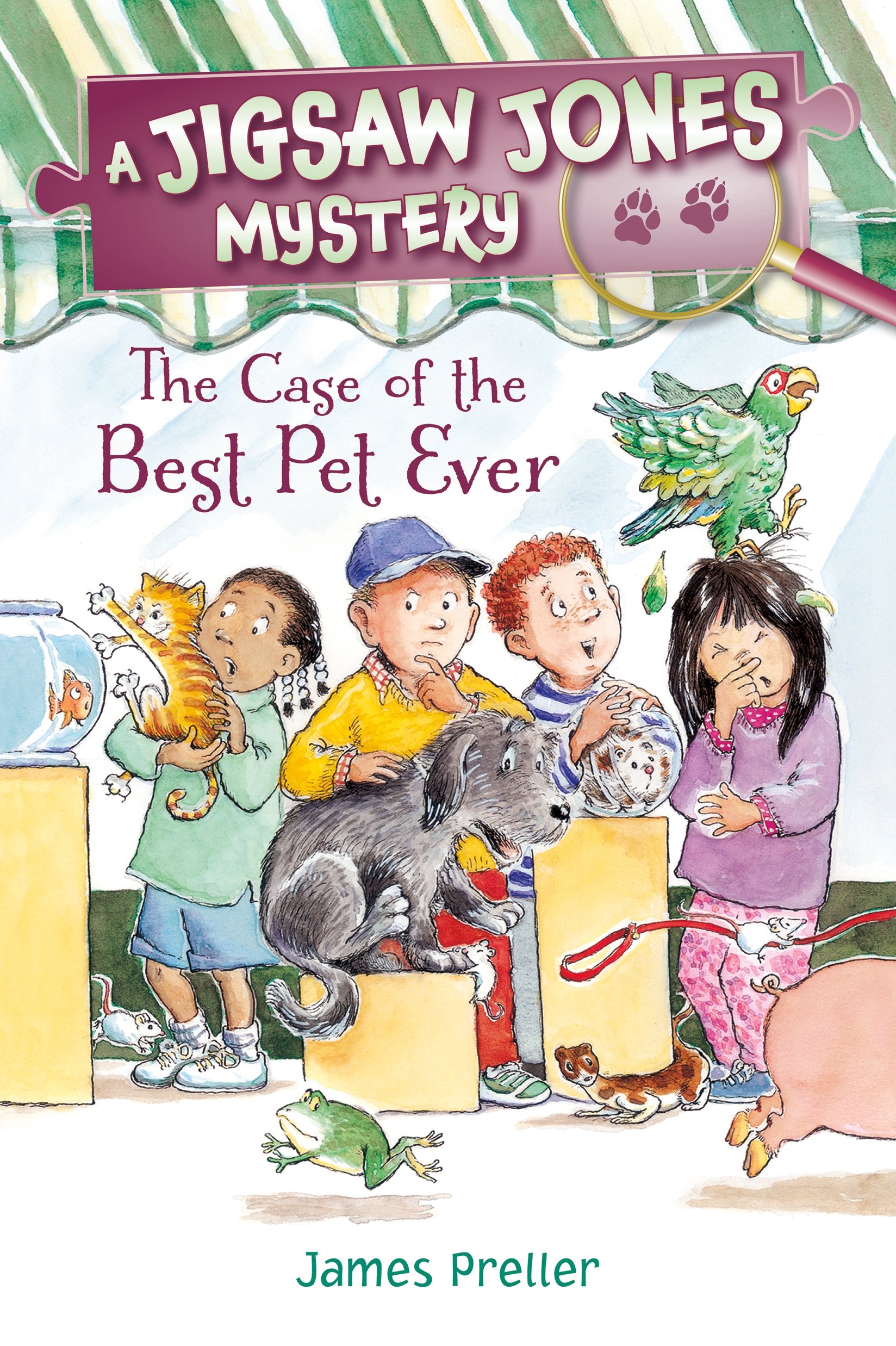 Jigsaw Jones: The Case of the Best Pet Ever: Preller, James ...