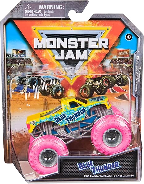 Amazon.com: Monster Jam 2025 Official 1:64 Diecast Truck Series 40 ...