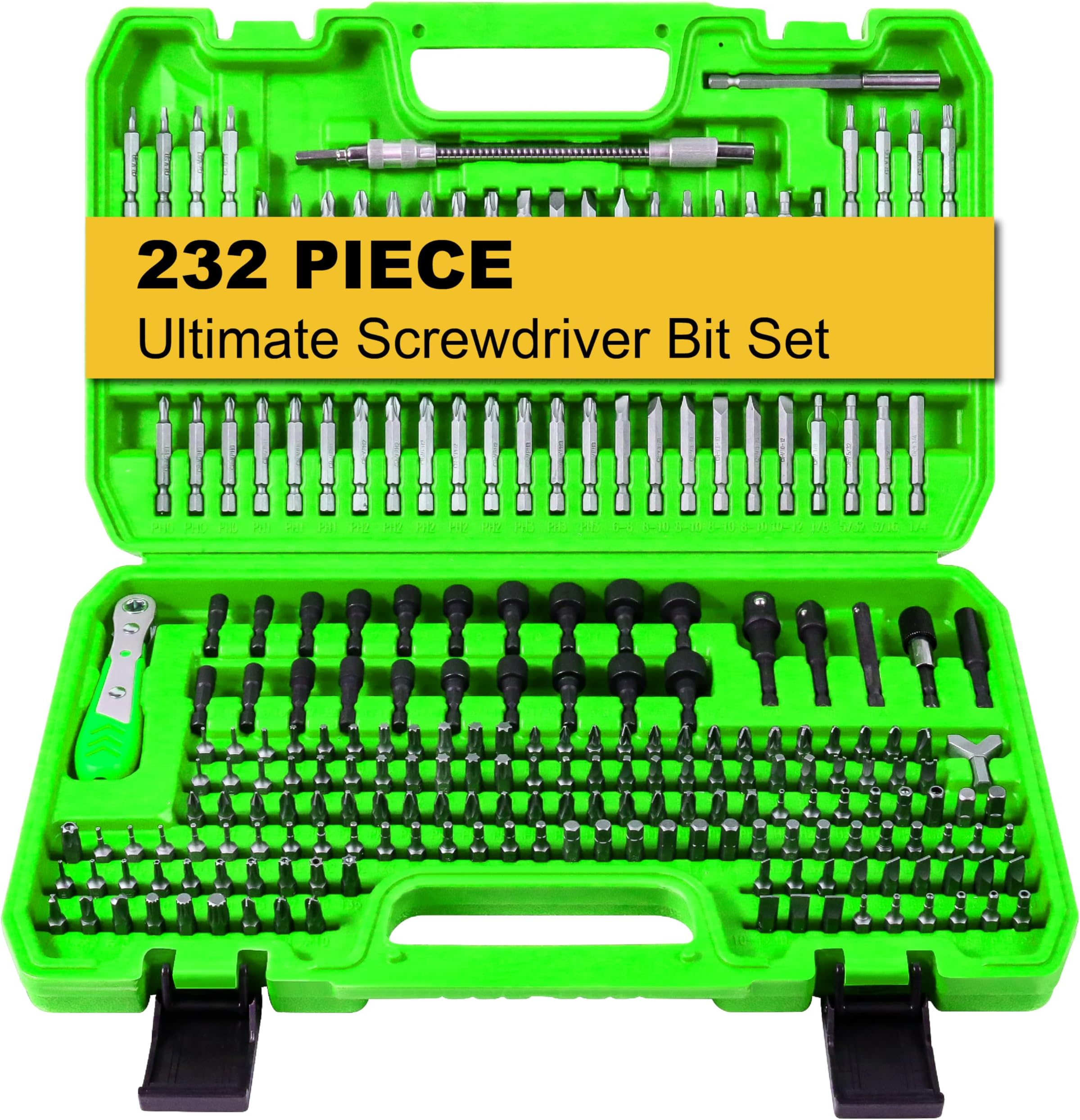 KosyBliyup 232PCS Ultimate Screwdriver Bit Set, Security Bit Set ...