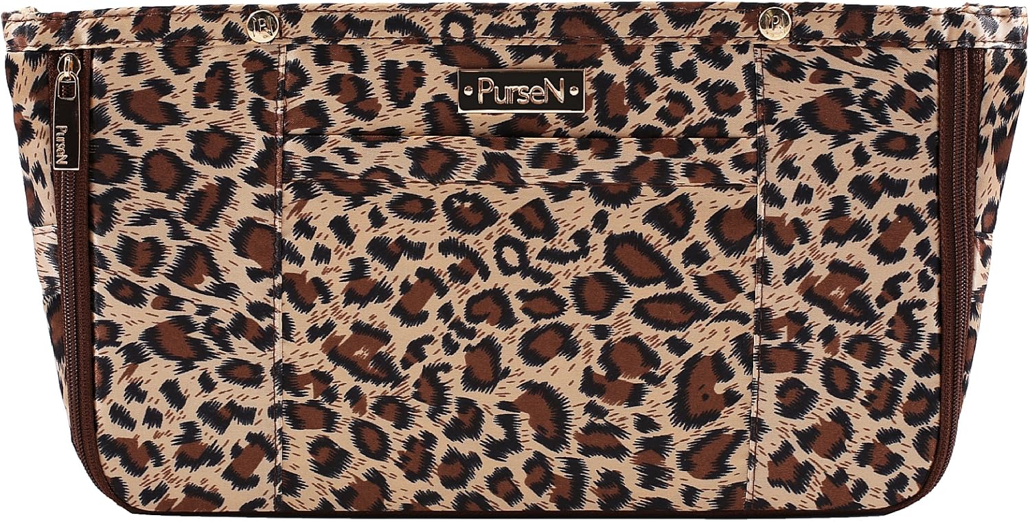 Amazon.com: PurseN Small Purse Organizer Insert, Leopard : Everything Else