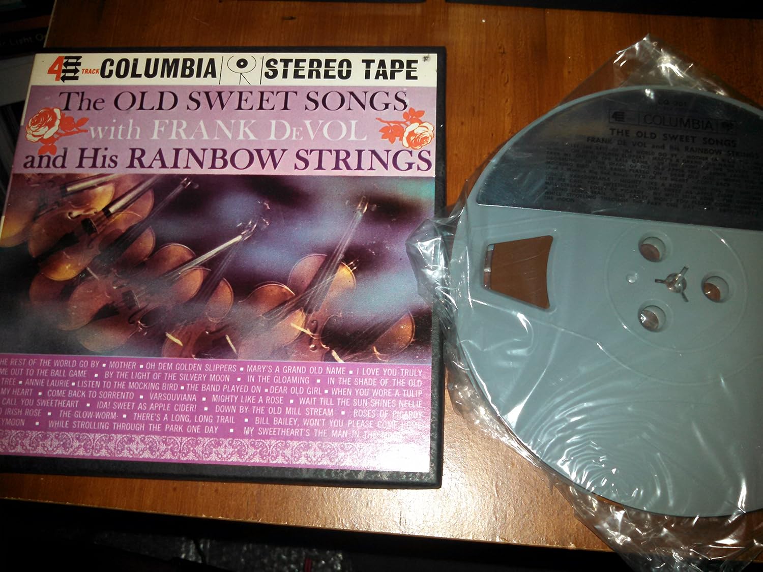 The Old Sweet Songs With Frank DeVol And His Rainbow Strings Reel To the-old-sweet-songs-with-frank-devol-and-his-rainbow-strings-reel-to
