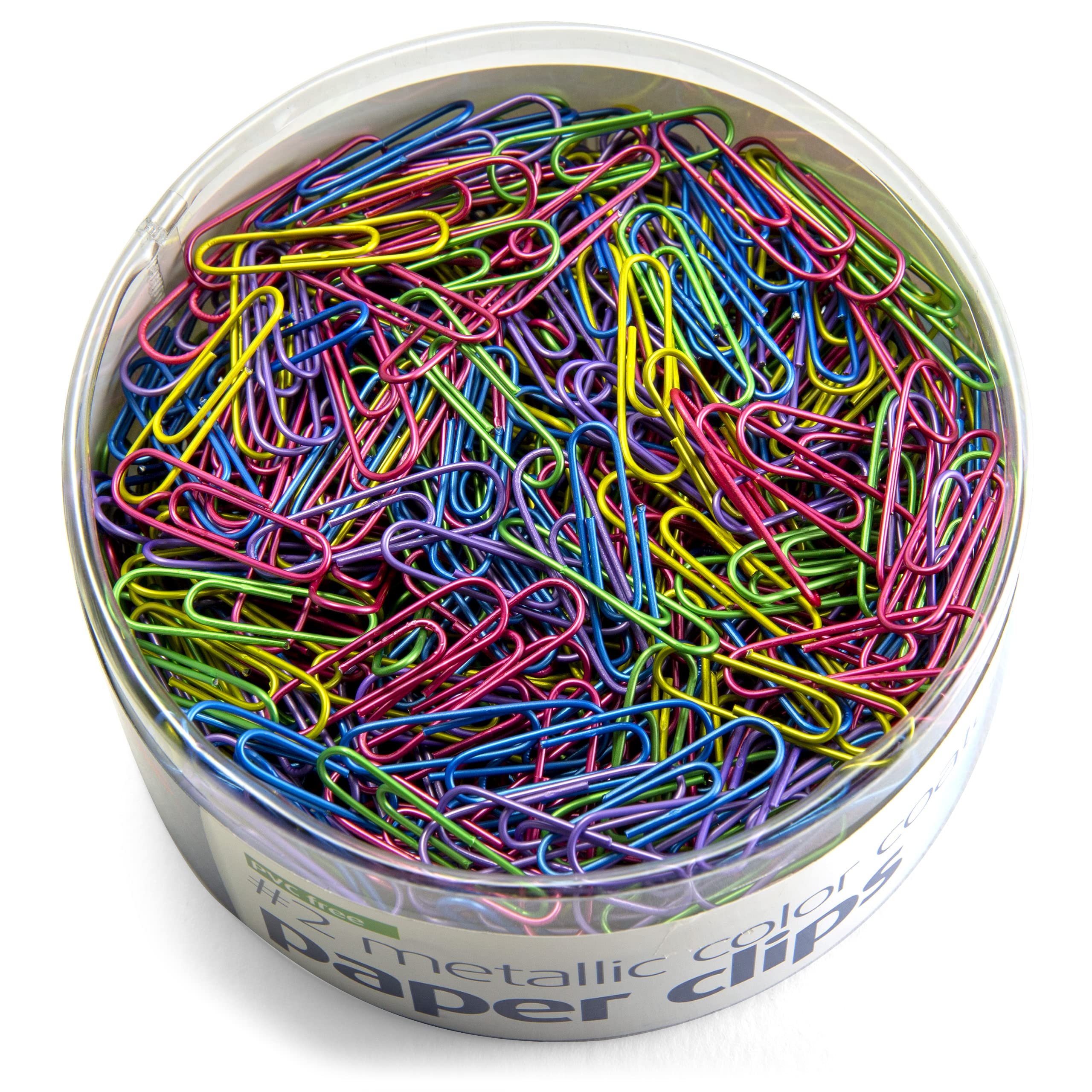 Snapklik.com : Officemate PVC-Free Assorted Color Coated Paper Clips ...
