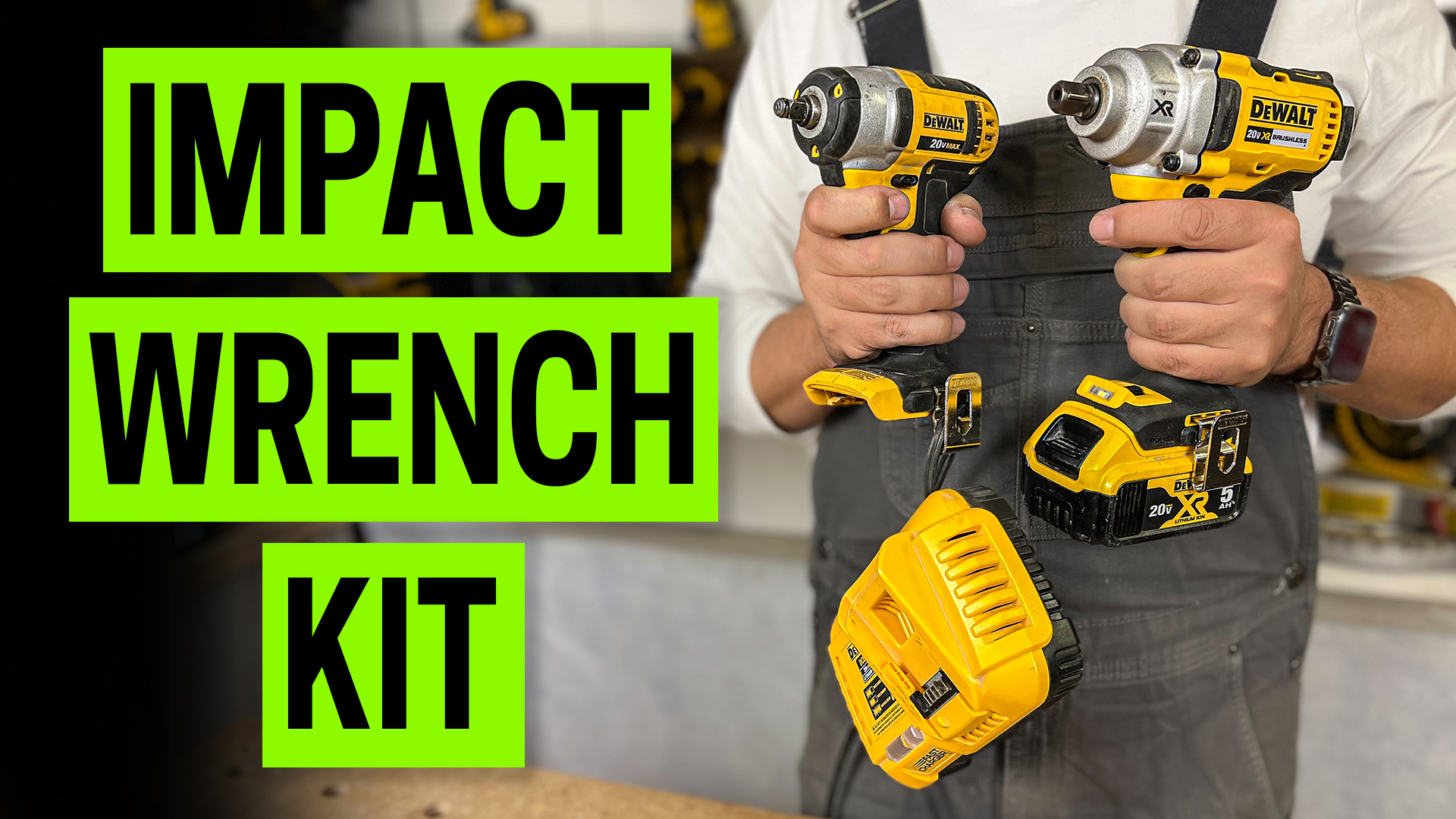 Watch WHAT YOU GET & REVIEW& Dewalt 2-tool XR Impact Wrench Kit ...