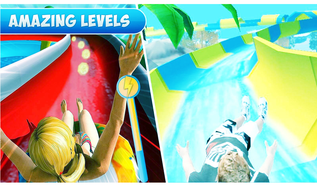 Slippery Water Slide : Fun Aqua-Park Race Adventure 3D - App on the ...