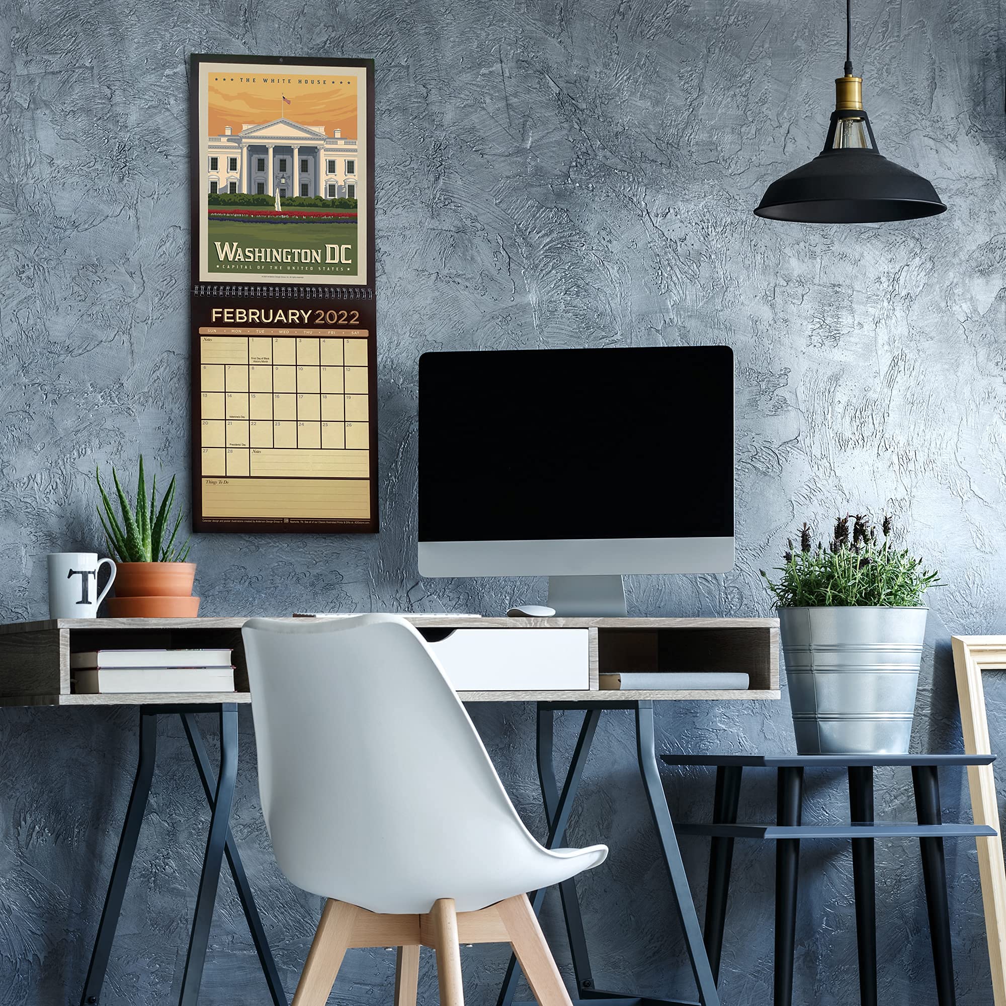 Snapklik.com : Americanflat 18 Month Wall Calendar - American ...