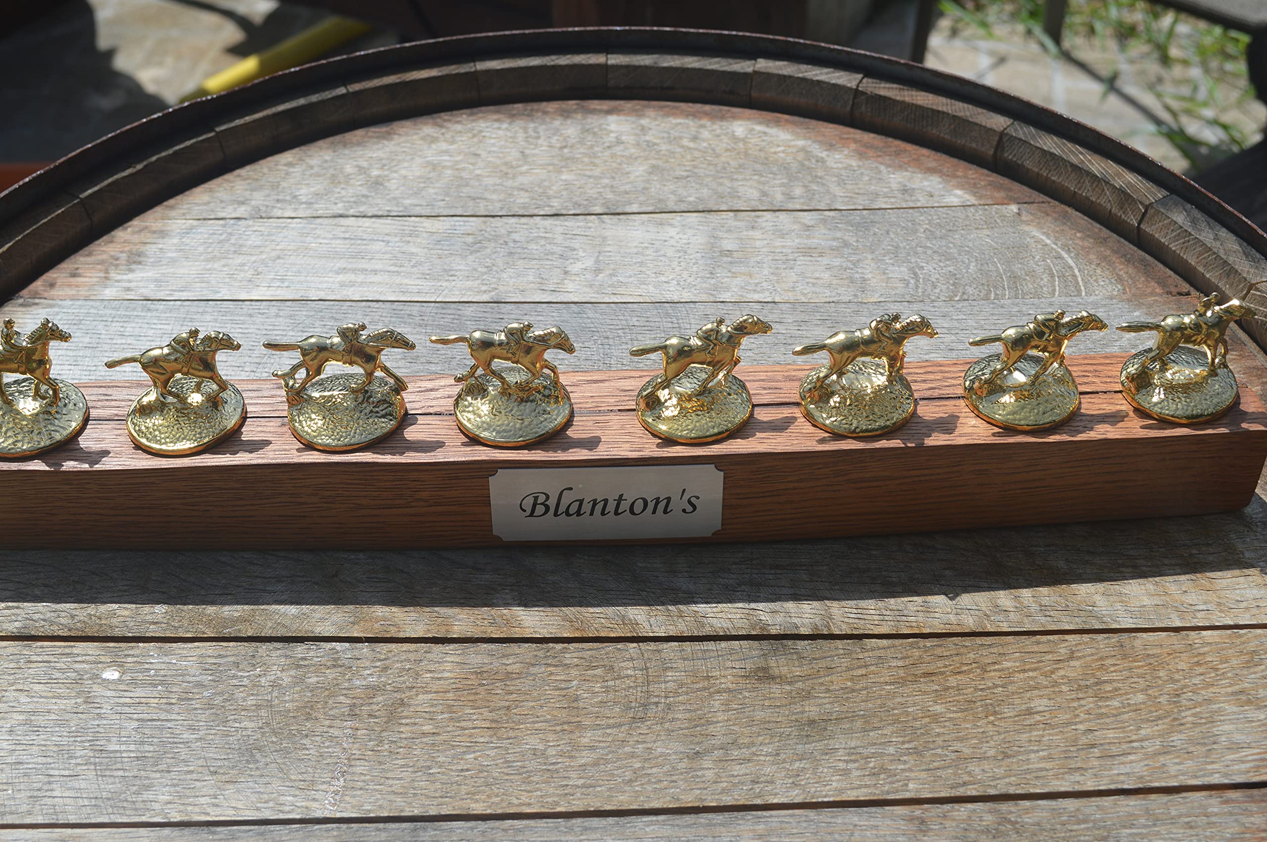 Blanton's Bourbon Oak Cork Stopper Display Wall Mountable Barrel Stave ...