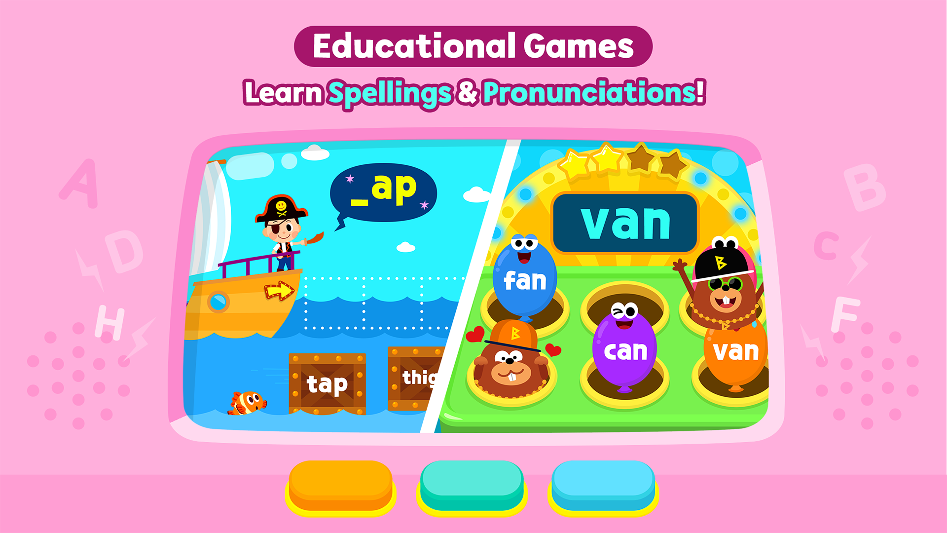 Pinkfong Super Phonics - App on Amazon Appstore