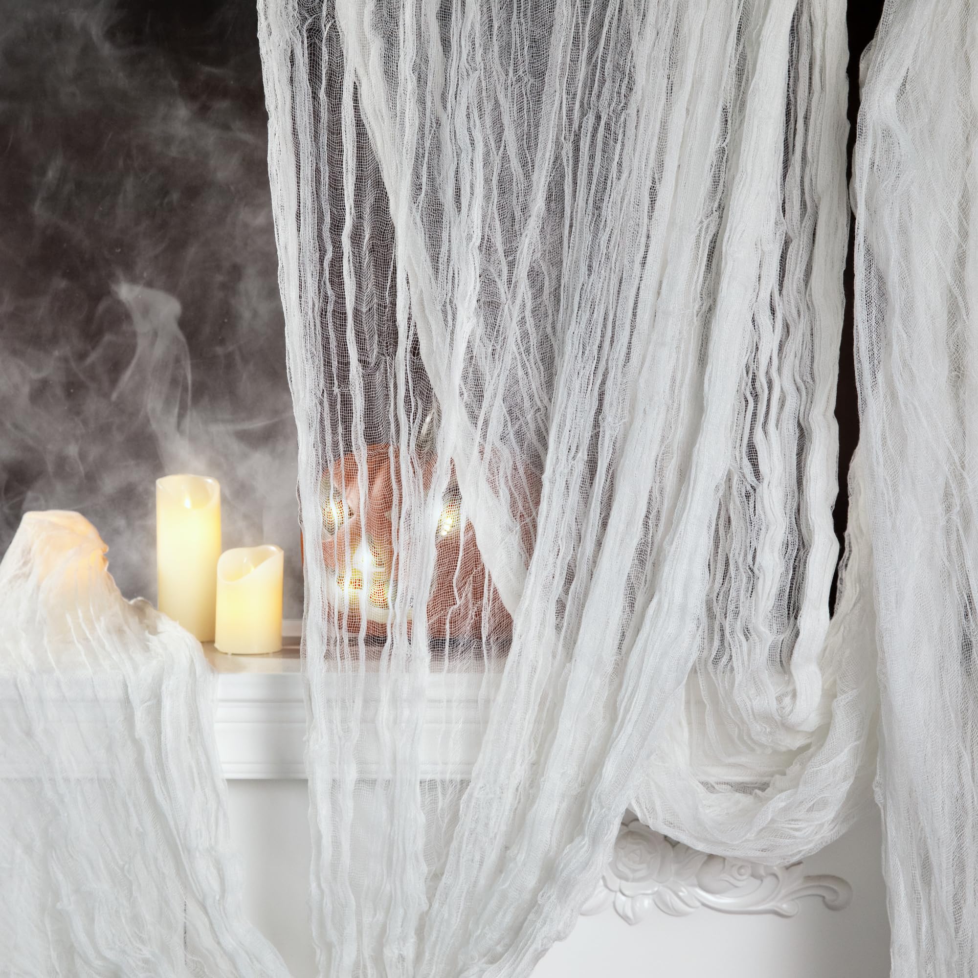 Amazon.com: 400" x 85" Halloween Creepy Cloth - Large Size Halloween ...