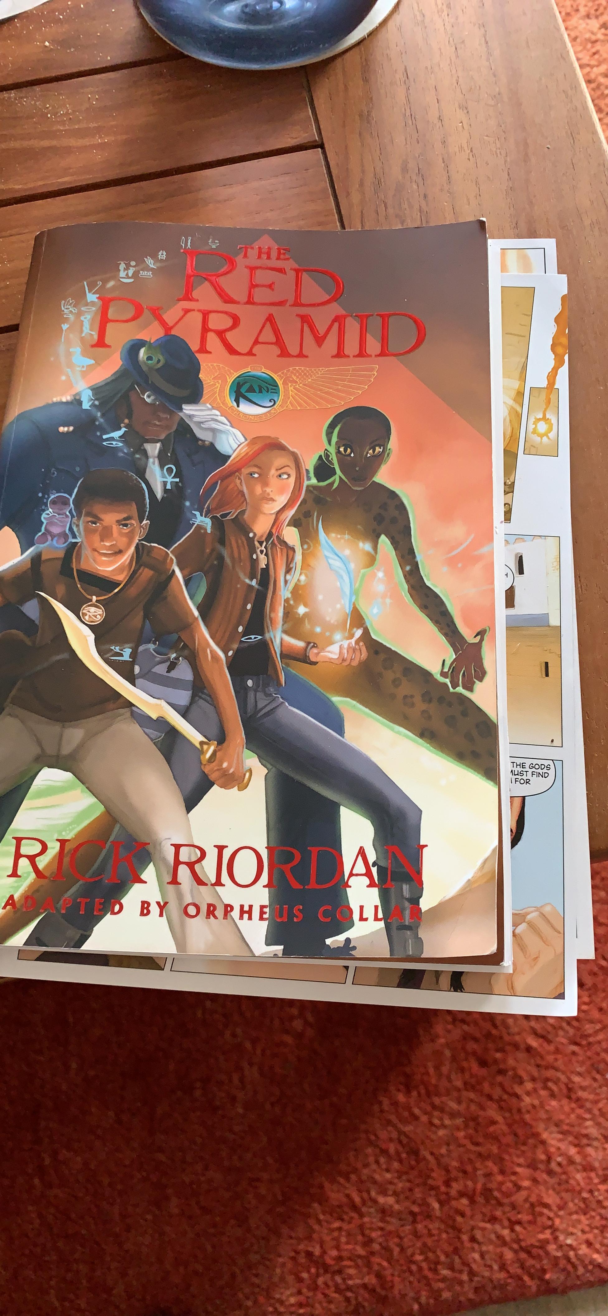 Amazon.com: Kane Chronicles, Book One: The Red Pyramid: The Graphic ...