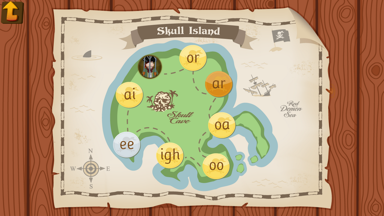 Pirate Phonics 2 : Kids learn to read! - App on Amazon Appstore