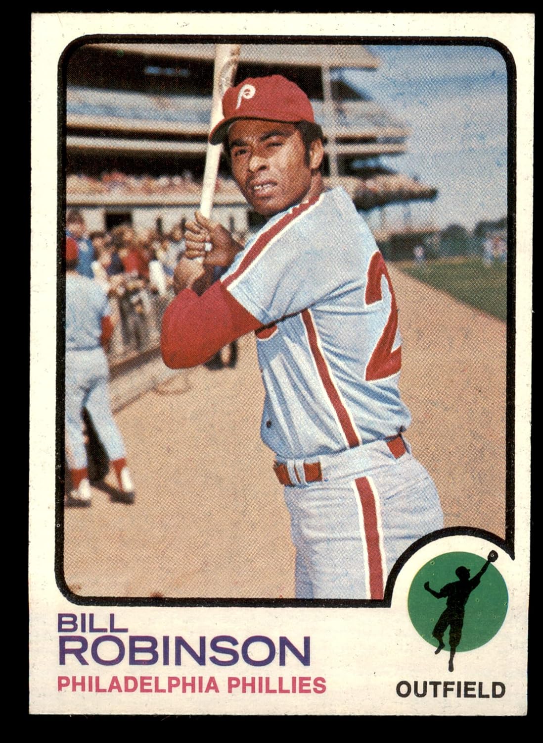 Amazon.com: 1973 Topps # 37 Bill Robinson Philadelphia Phillies ...