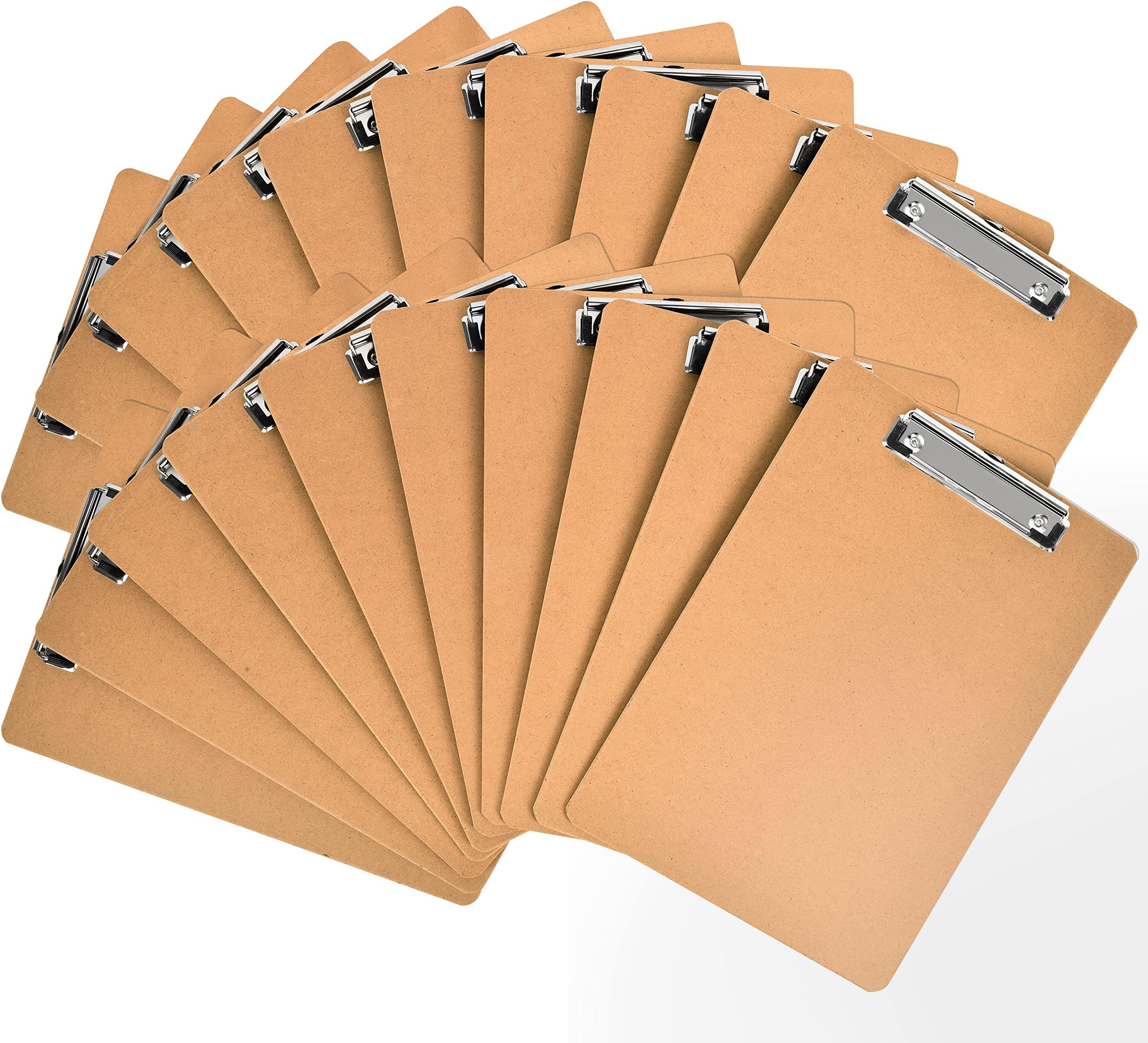Amazon.com : Letter Size Clipboards with Low Profile Clip (Set of 10 ...