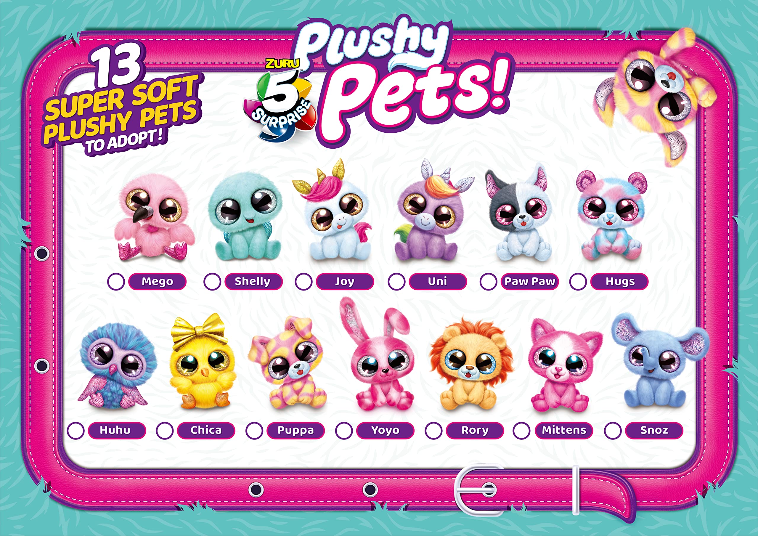 5 Surprise Plushy Pets Series 1 By Zuru 3 Pack | Desertcart New Zealand